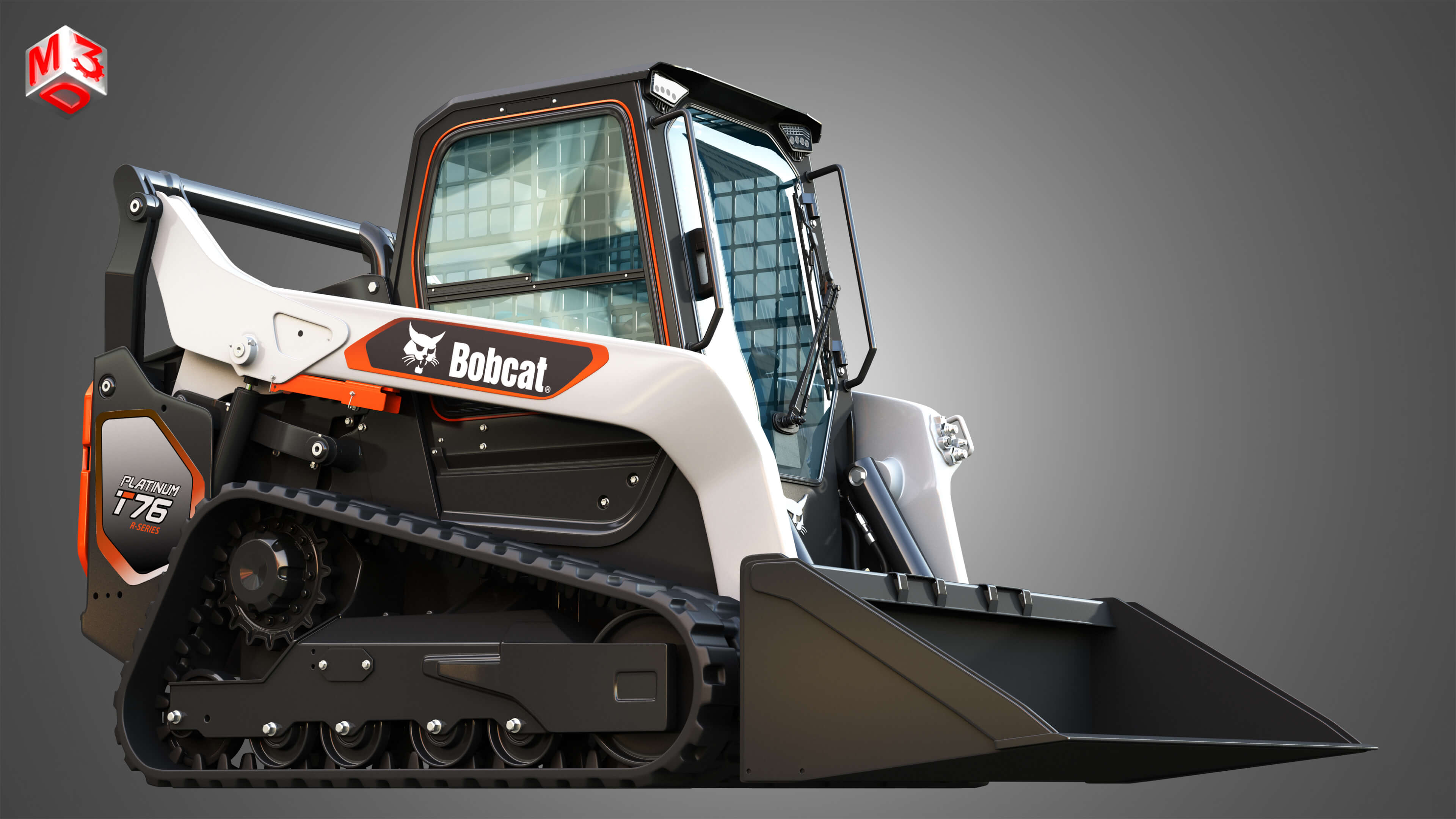 Bobcat T76 Platinum Compact Track Loader - 3D Model by Markos3d