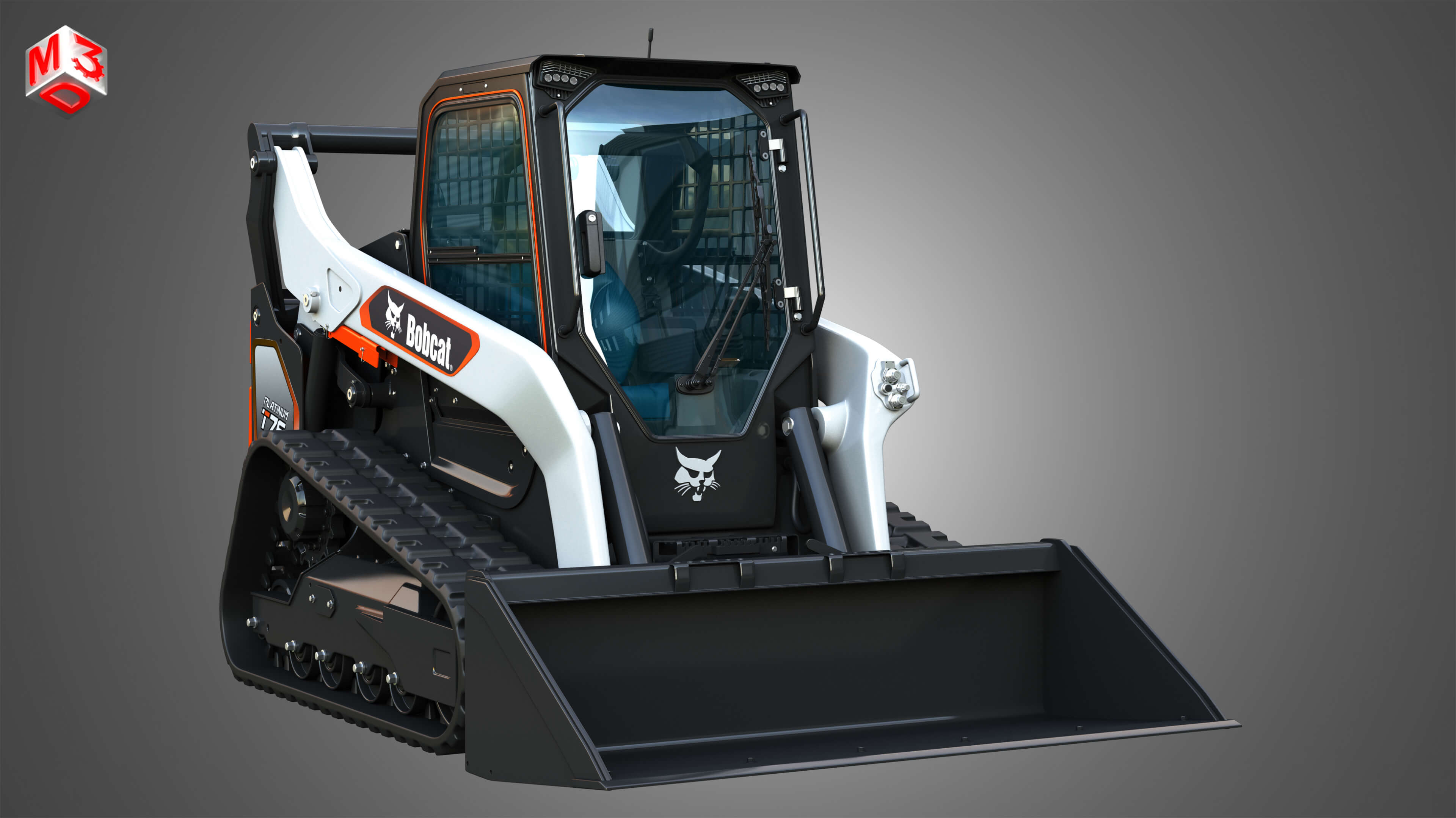 Bobcat T76 Platinum Compact Track Loader - 3D Model by Markos3d