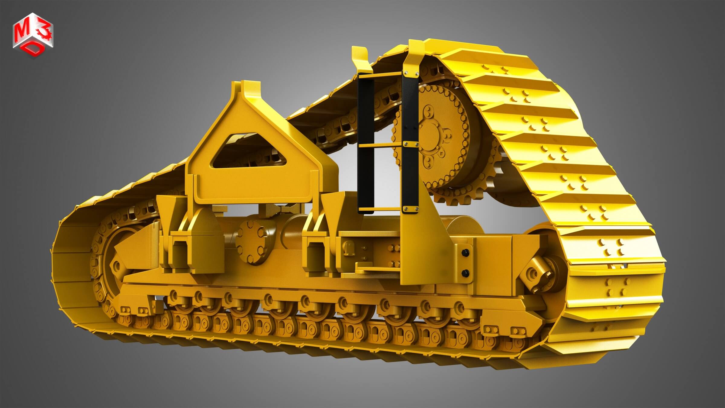 Crawler System - PL83 Pipelayer 3D Model by Markos3d