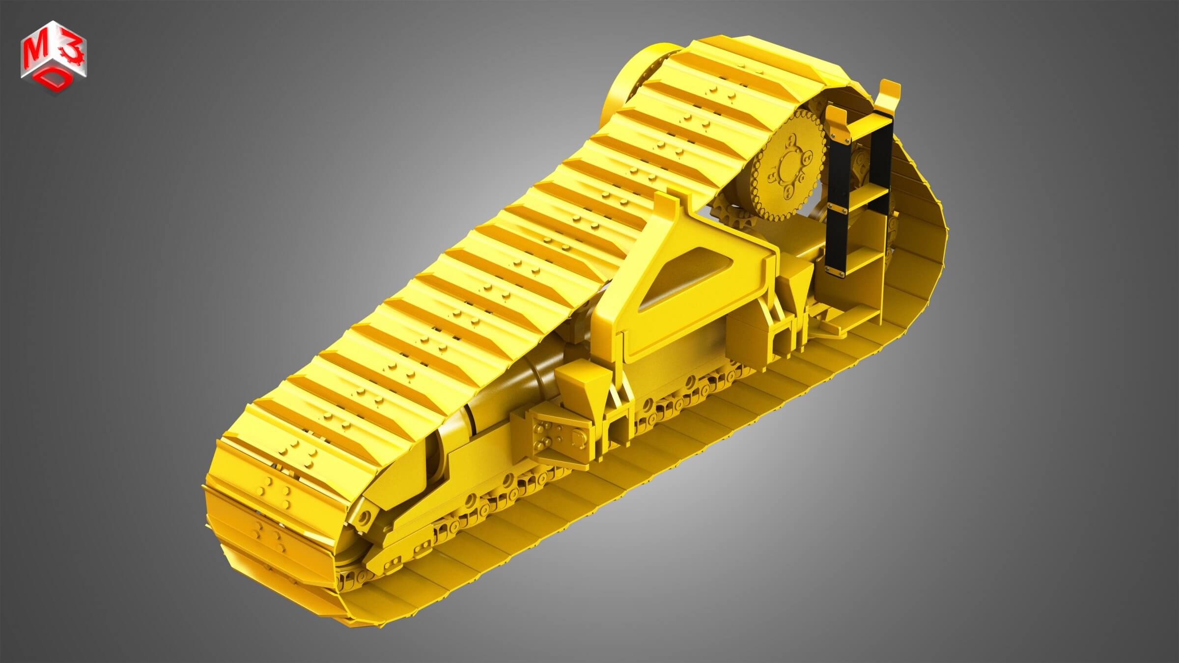 Crawler System - PL83 Pipelayer 3D Model by Markos3d