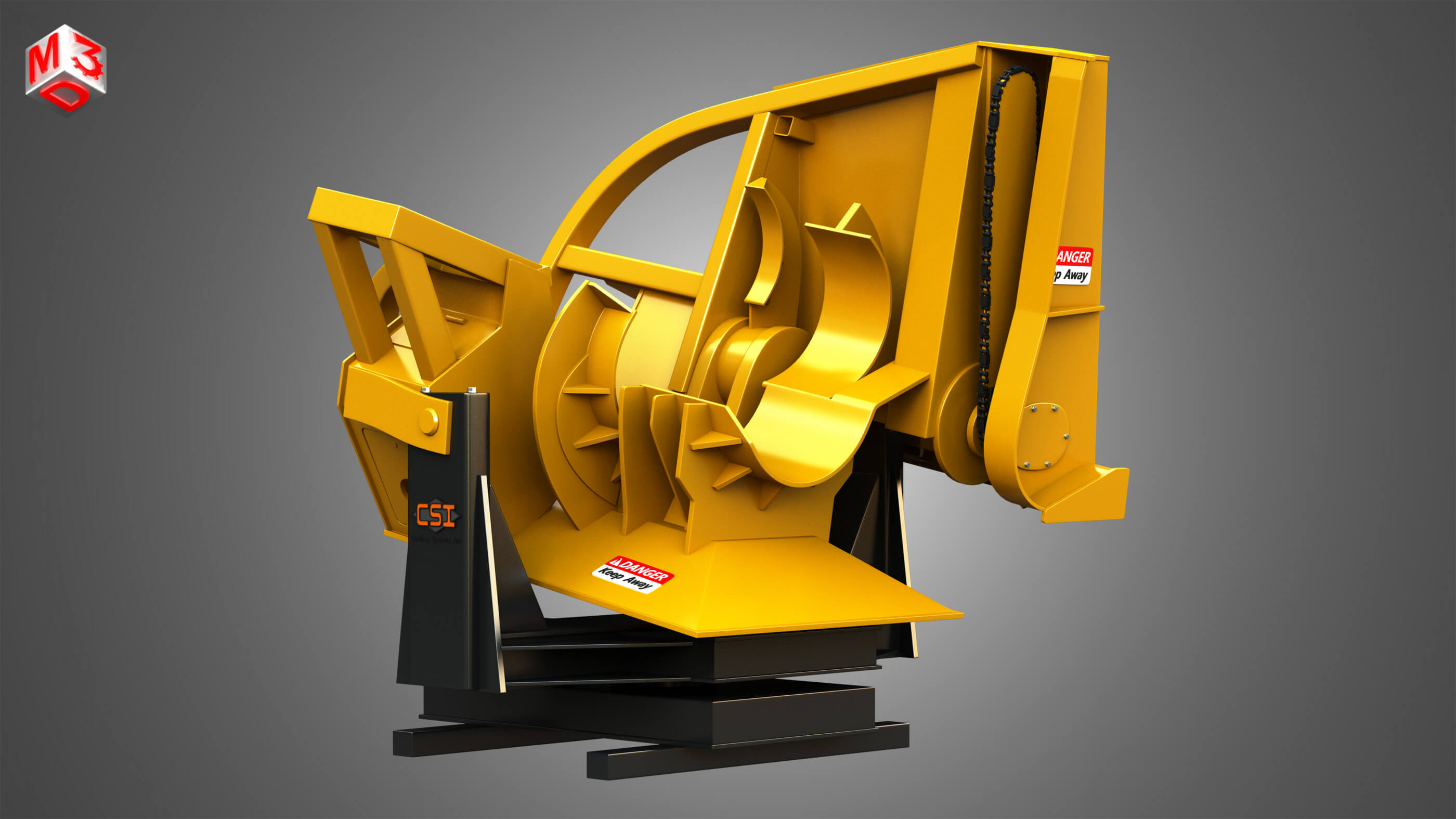 CSI PTD-264 Ultra Delimber 3D Model by Markos3d