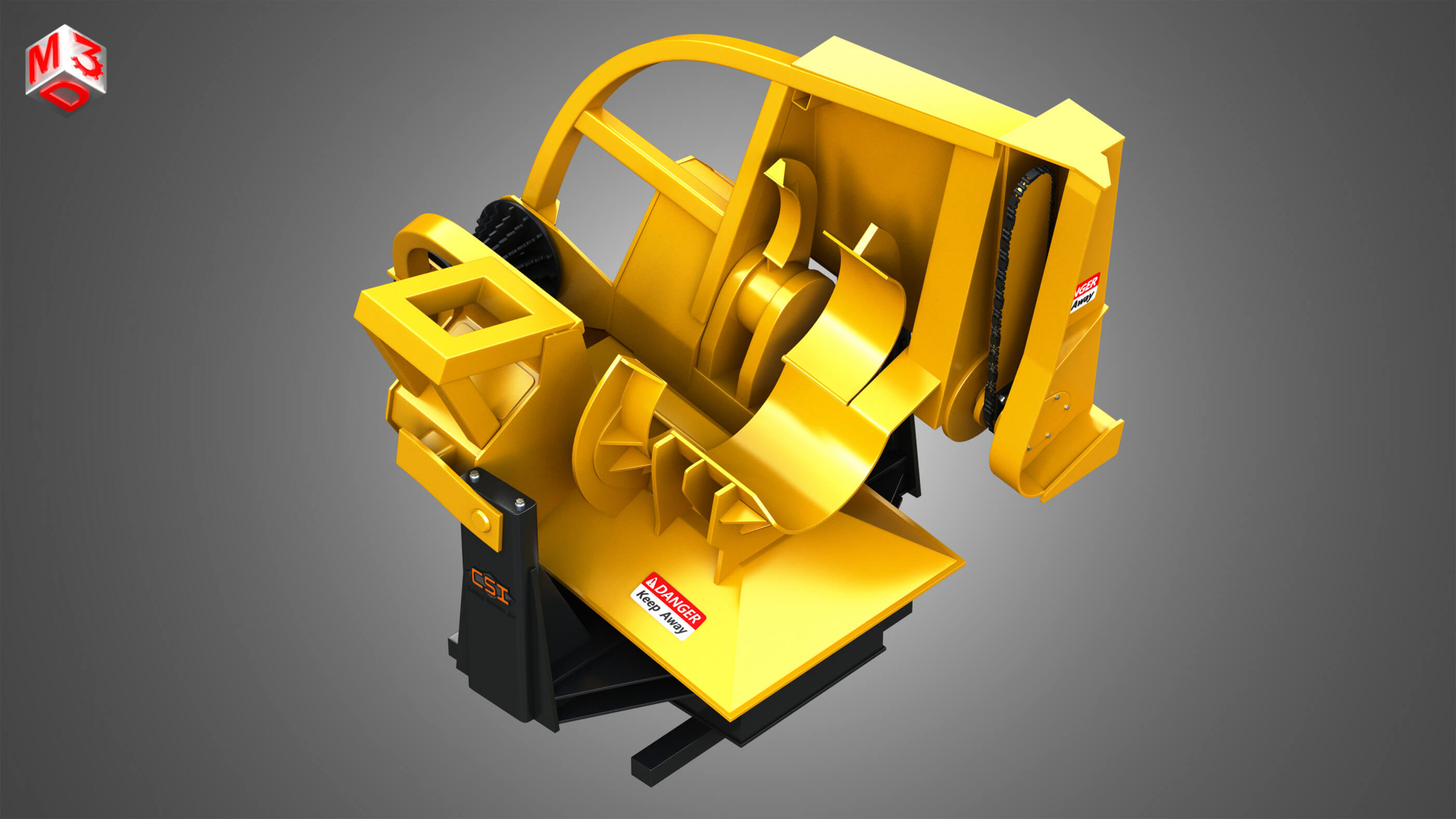 CSI PTD-264 Ultra Delimber 3D Model by Markos3d