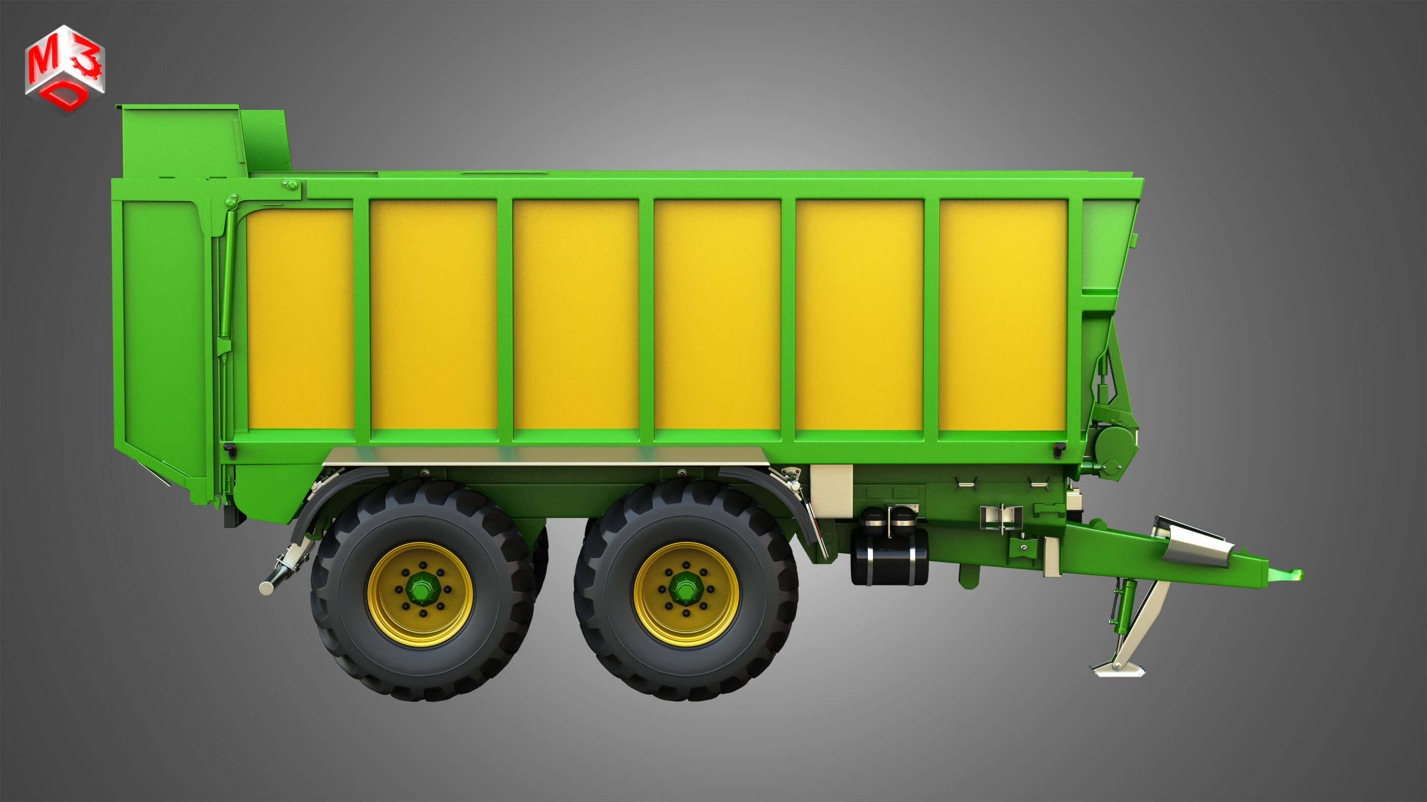 Drakkar 6600 and Zunhammer Liquid Manure Trailers by Markos3d