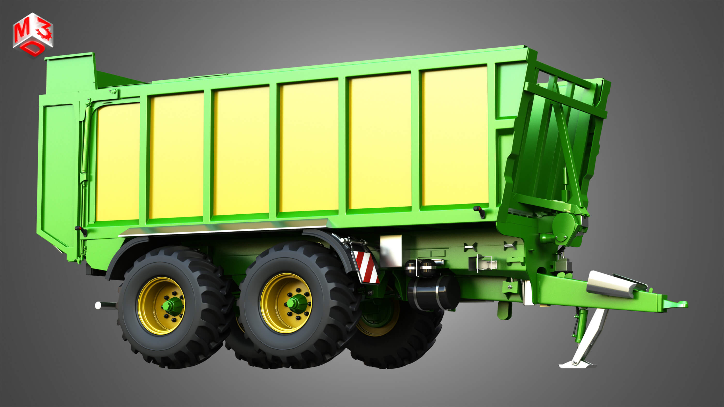 Drakkar 6600 and Zunhammer Liquid Manure Trailers by Markos3d