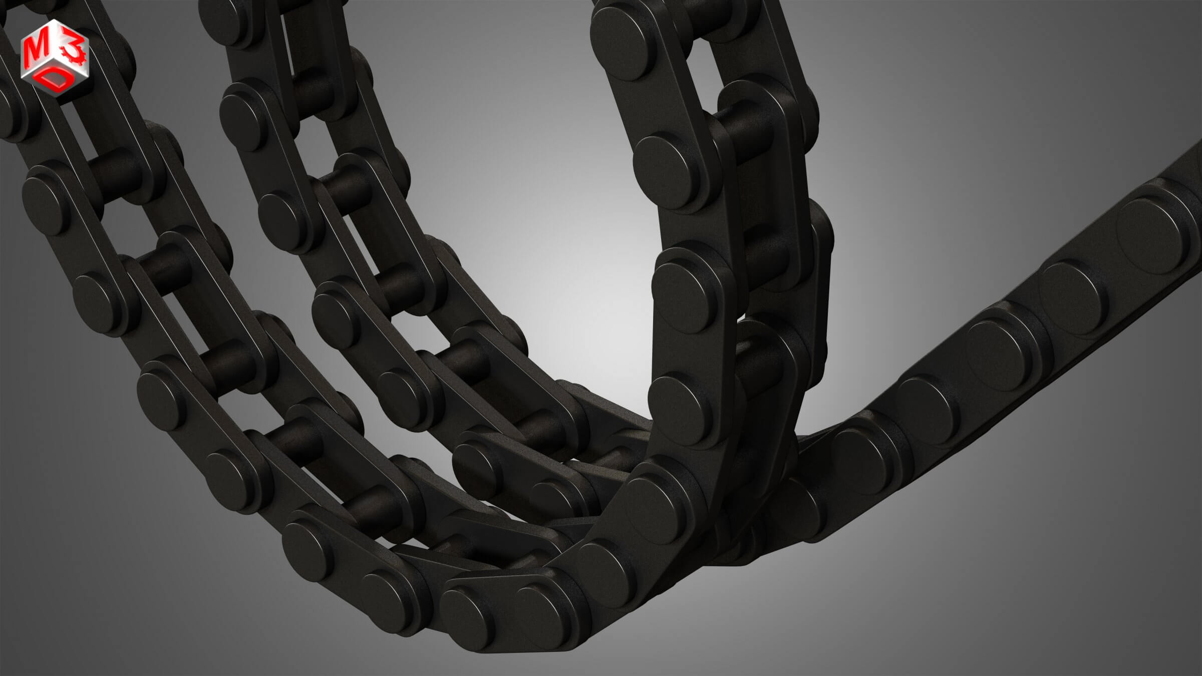 Engine Chains - 3D Model by Markos3d