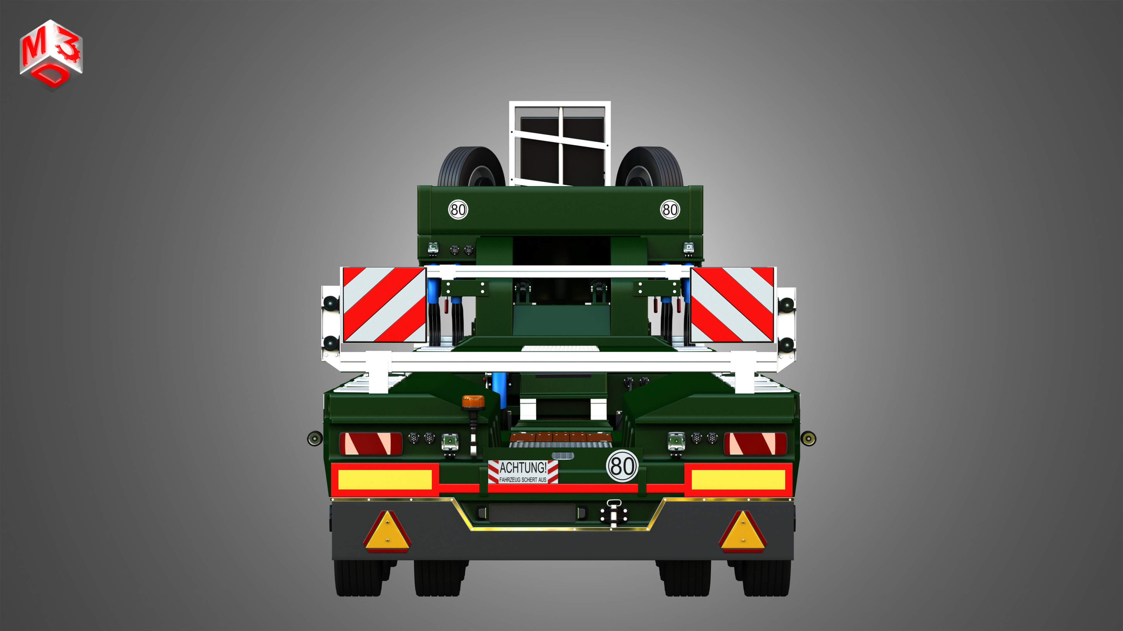 Faymonville Traileers To The Max - Combimax Range 3D Model by Markos3d