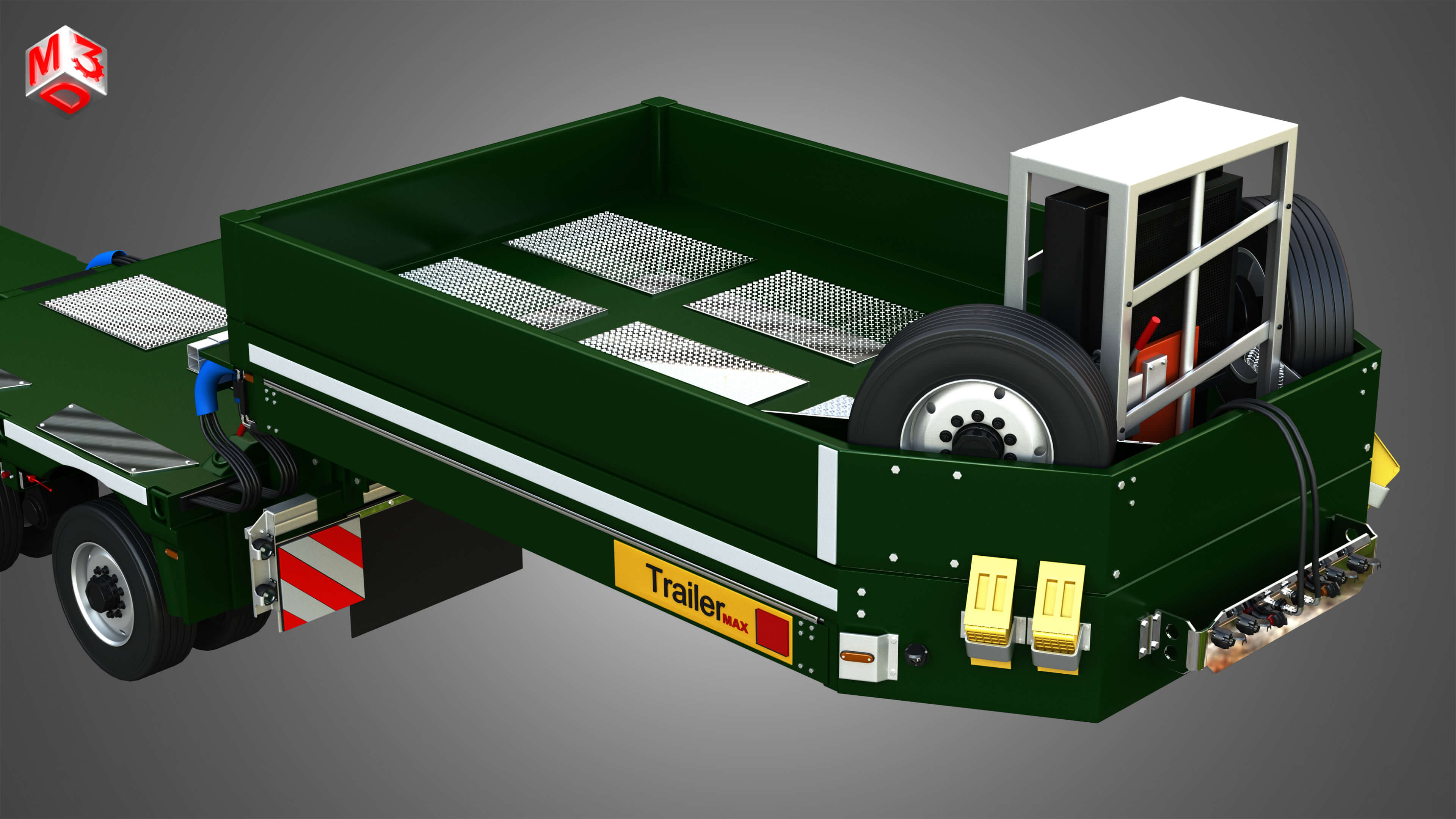 Faymonville Traileers To The Max - Combimax Range 3D Model by Markos3d