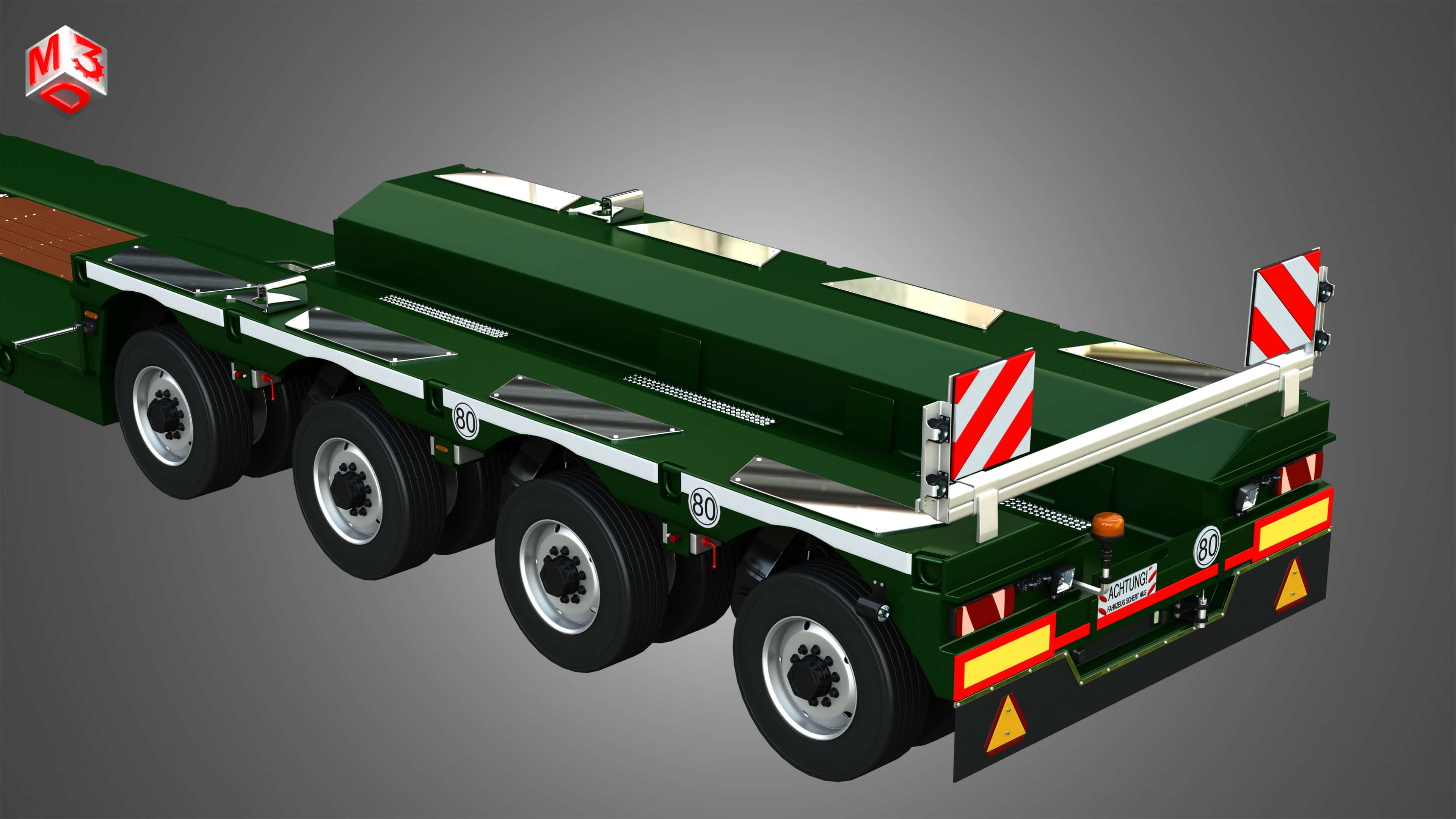 Faymonville Traileers To The Max - Combimax Range 3D Model by Markos3d