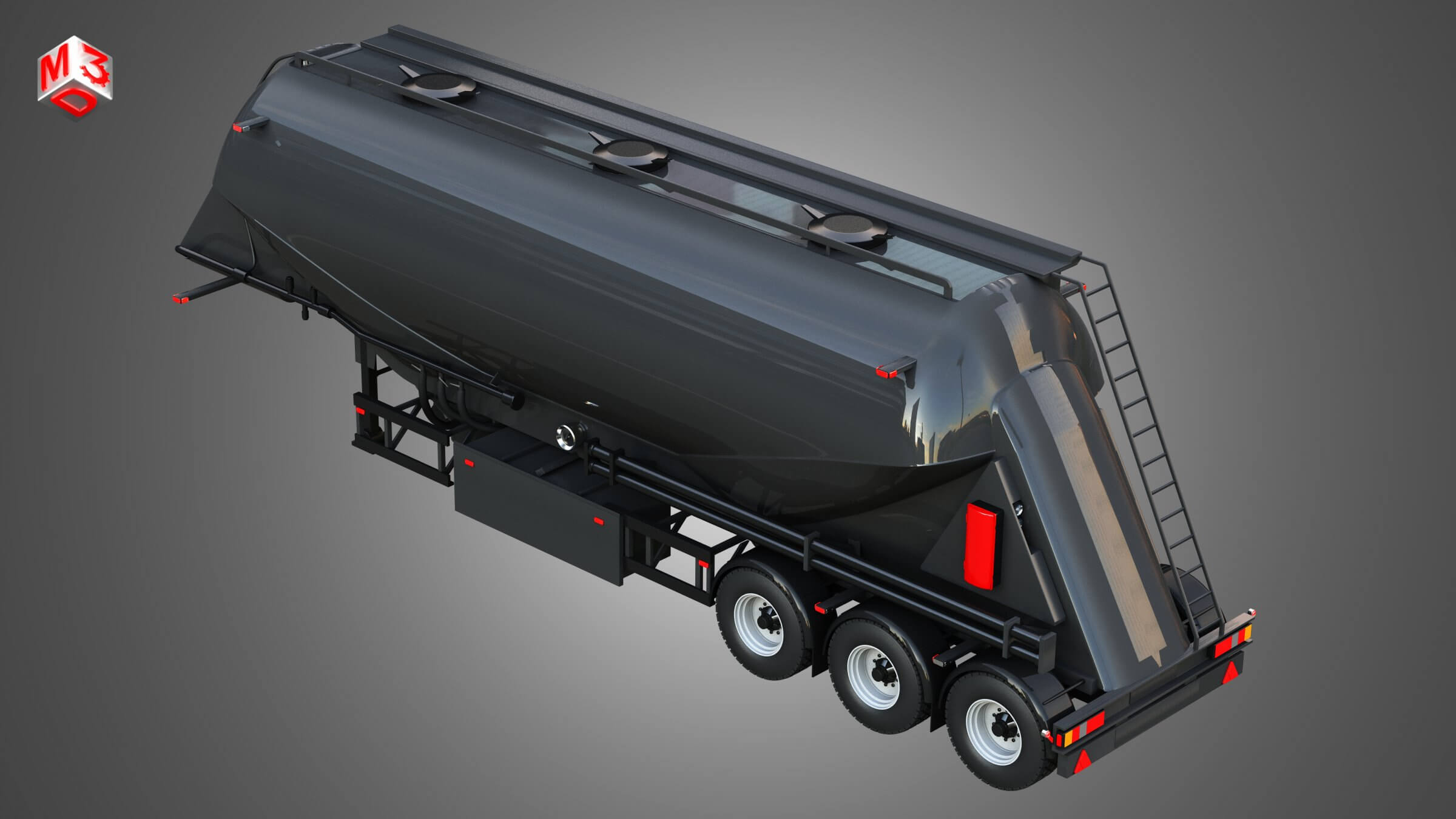 Feldbinder Silo Trailer - 3D Model by Markos3d