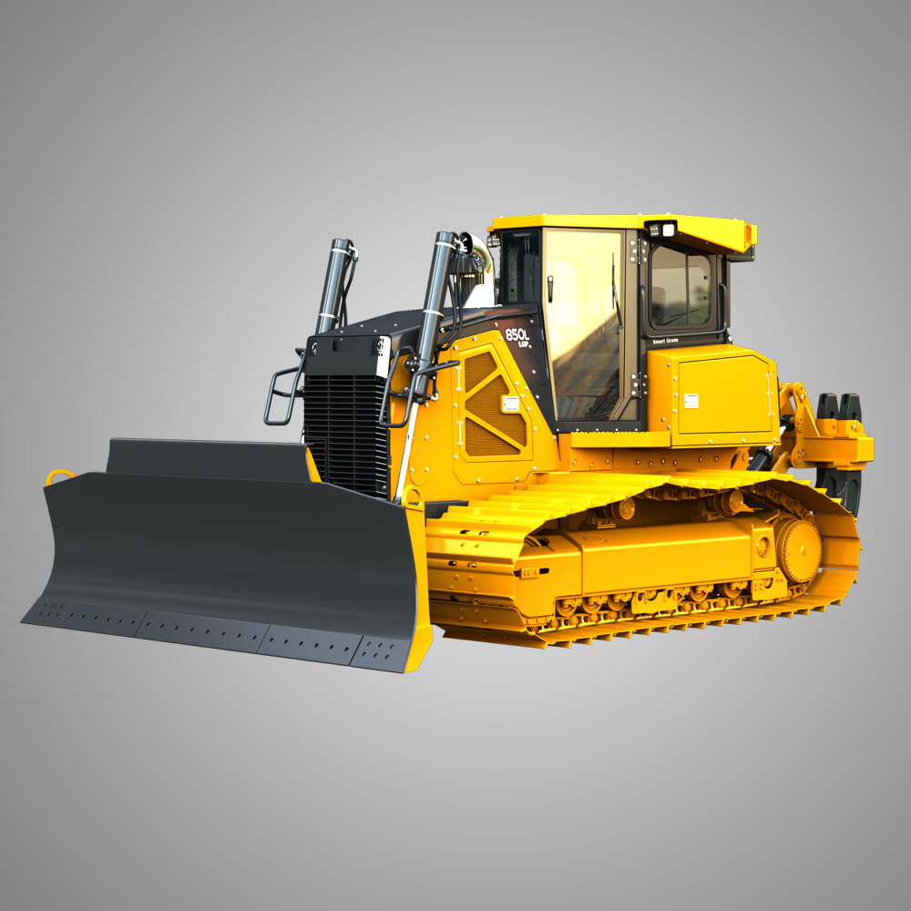 850L LGP - Dozer 3D Render, Digital Art by Markos3d