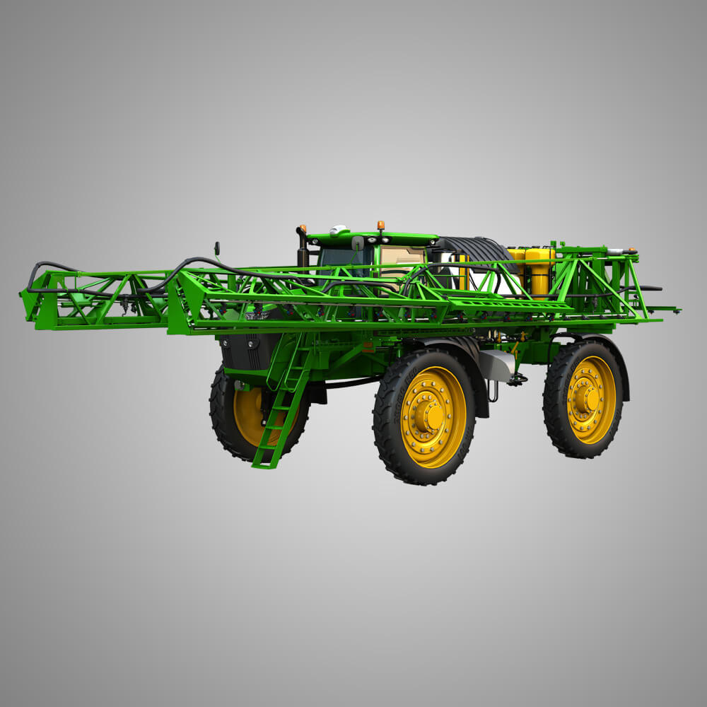 JD R4045 Sprayer 3D Render, Digital Art by Markos3d