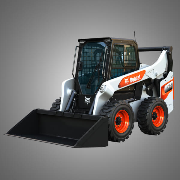 S7X All-Electric Skid Steer Loader 3D Render | RenderHub Gallery