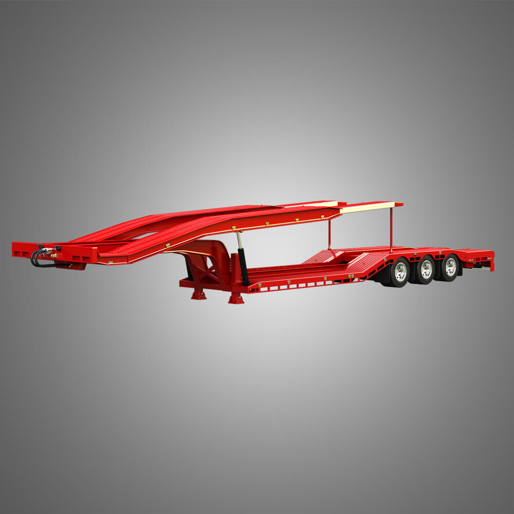 Van Transporter Trailer 3D Render, Digital Art by Markos3d
