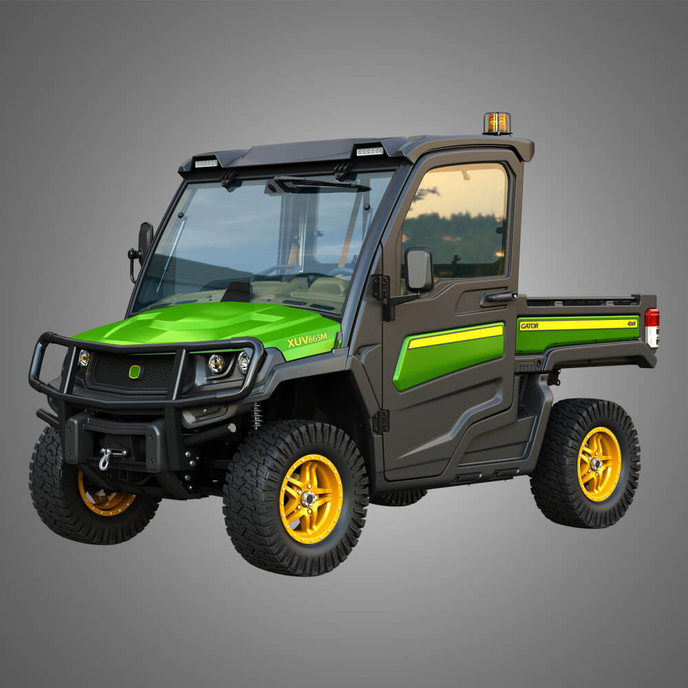 XUV865M Gator - UTV Crossover Utility Vehicle 3D Render