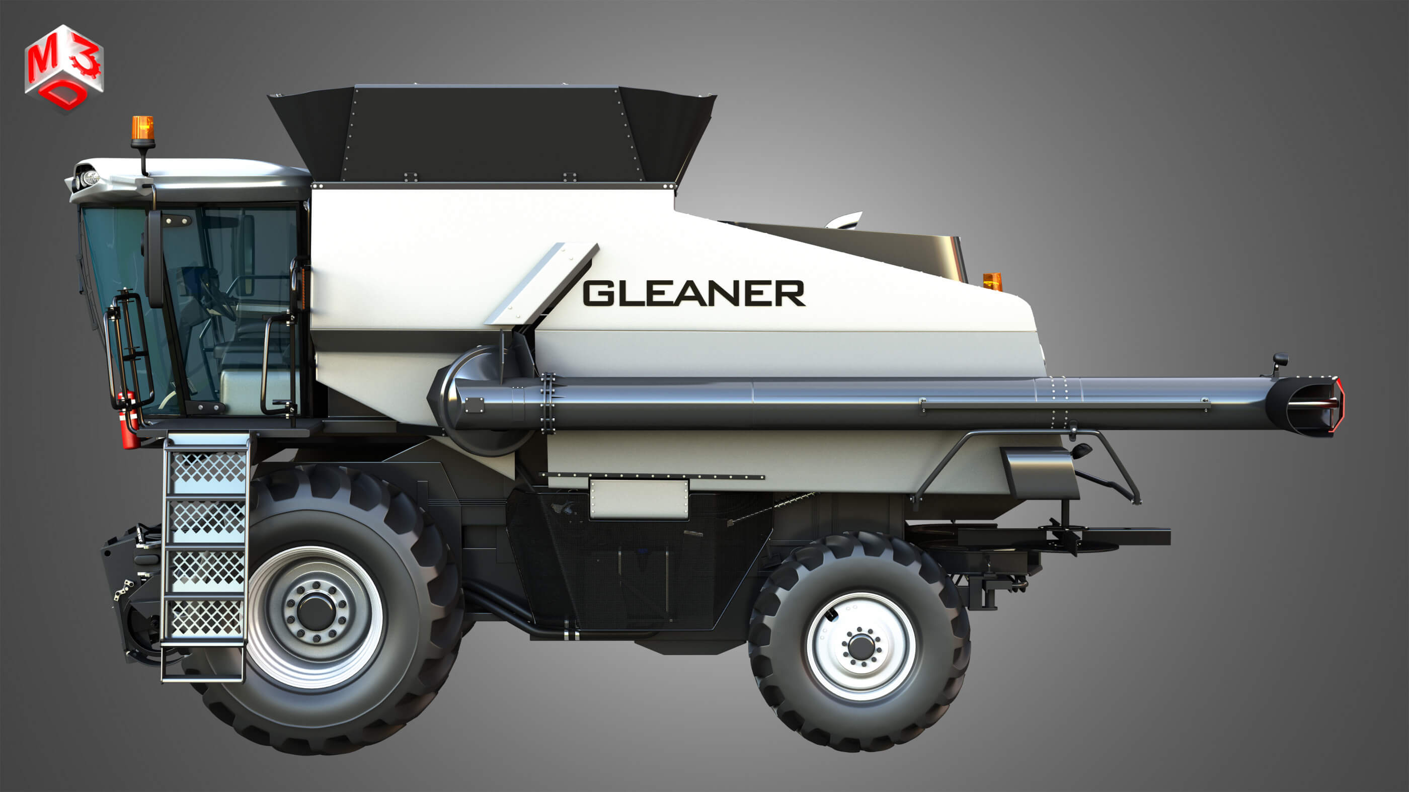 Gleaner Combine S96 - 3D Model by Markos3d