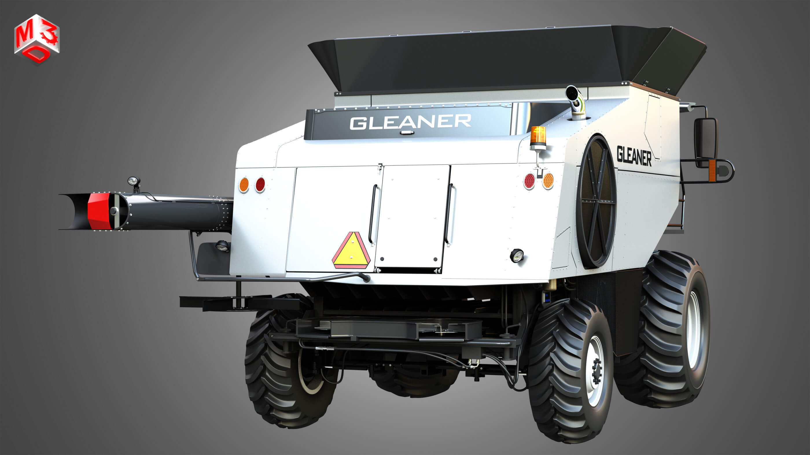 Gleaner Combine S96 - 3D Model by Markos3d