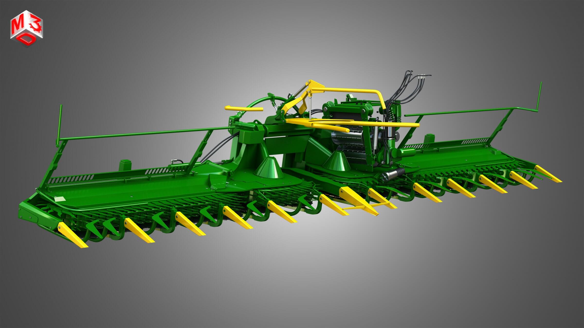 Harvester Tool - 3D Model by Markos3d