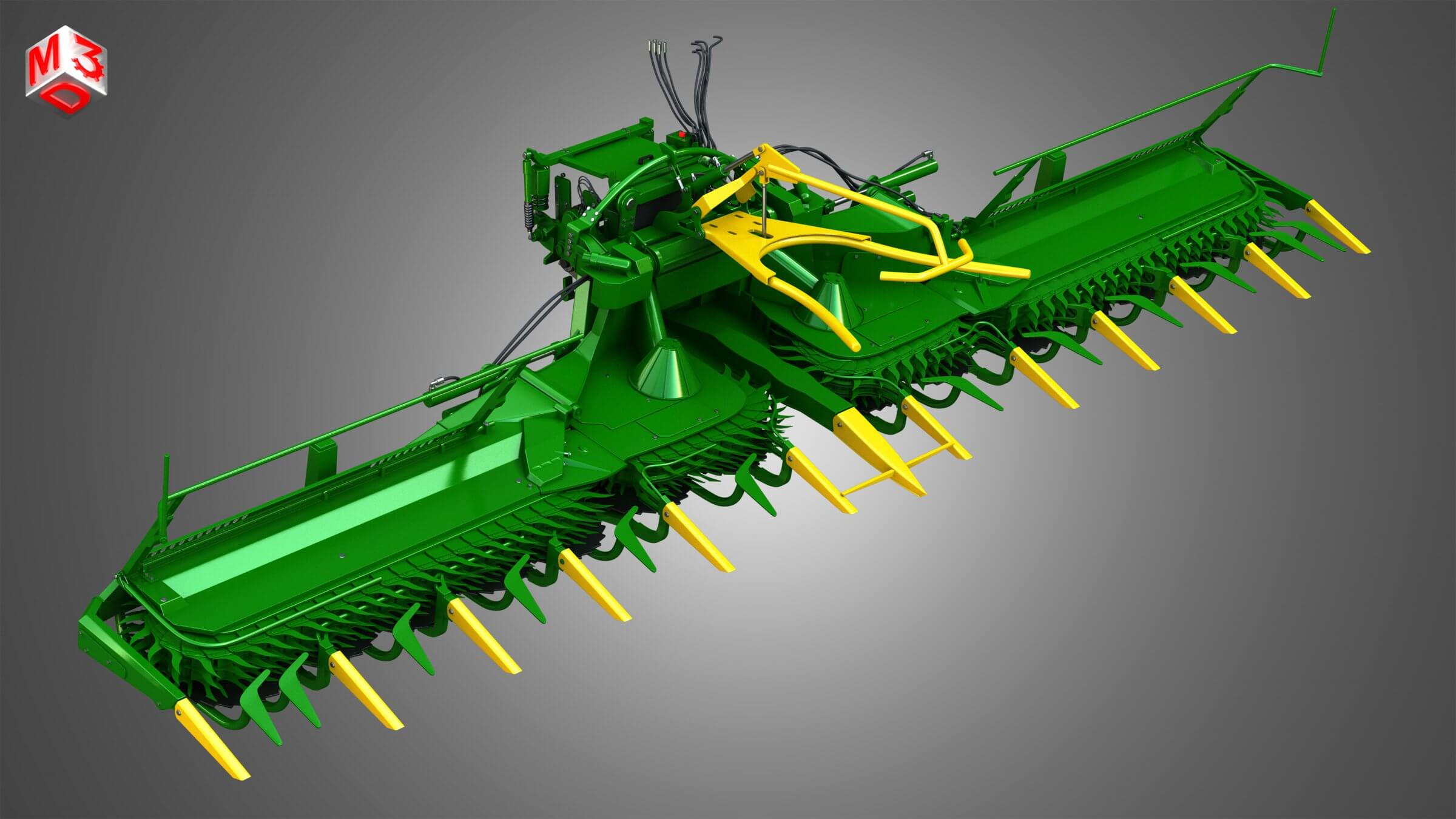 Harvester Tool - 3D Model by Markos3d
