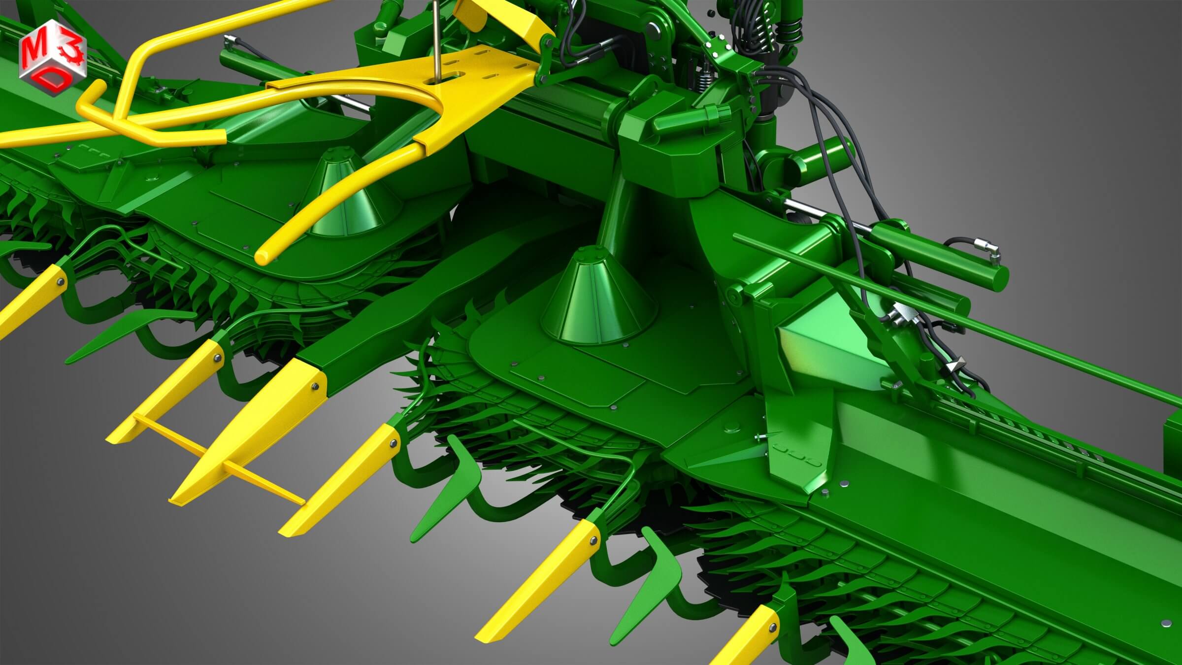 Harvester Tool - 3D Model by Markos3d