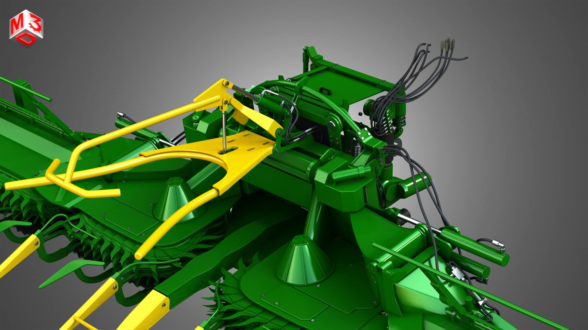 Harvester Tool - 3D Model by Markos3d