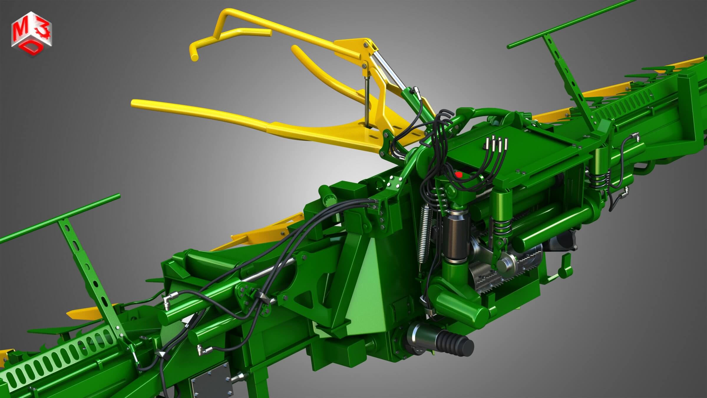 Harvester Tool - 3D Model by Markos3d