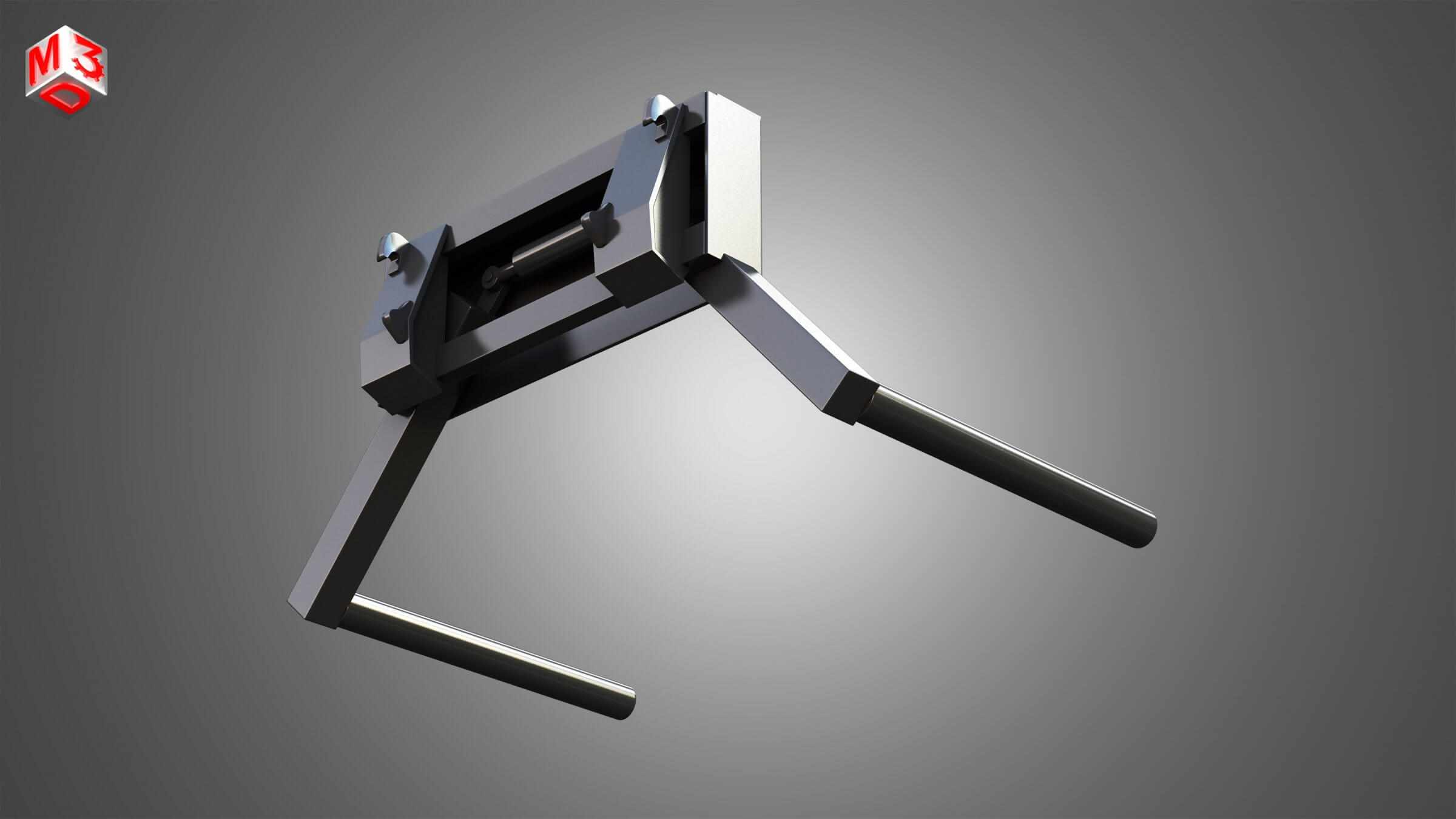 Kramer Loader - Front Loader 3D Model by Markos3d