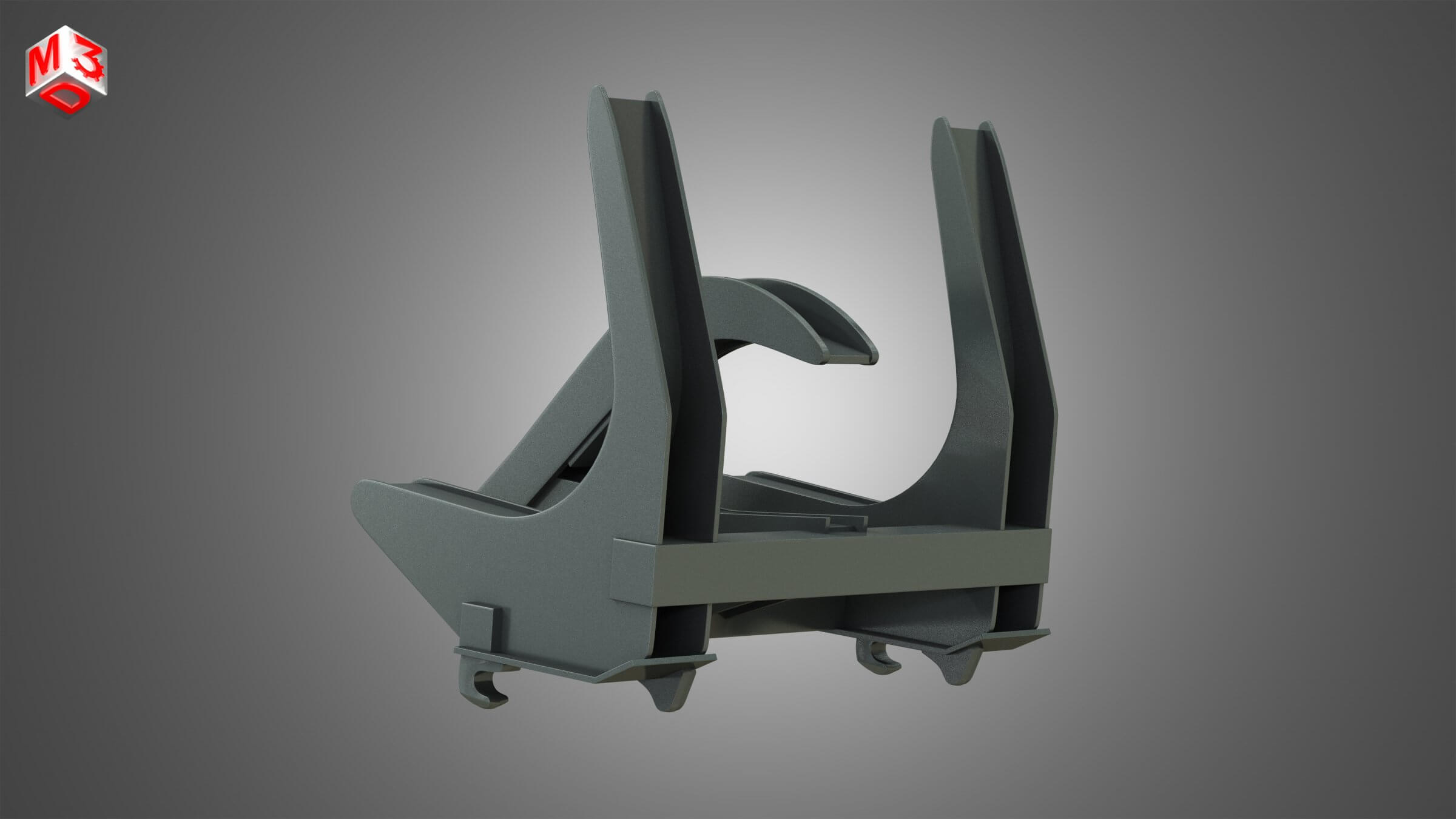 Log Fork - Stoll - Front Loader 3D Model by Markos3d