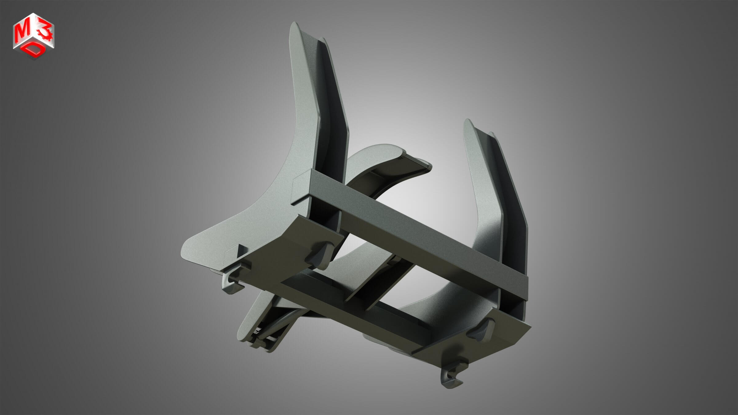 Log Fork - Stoll - Front Loader 3D Model by Markos3d