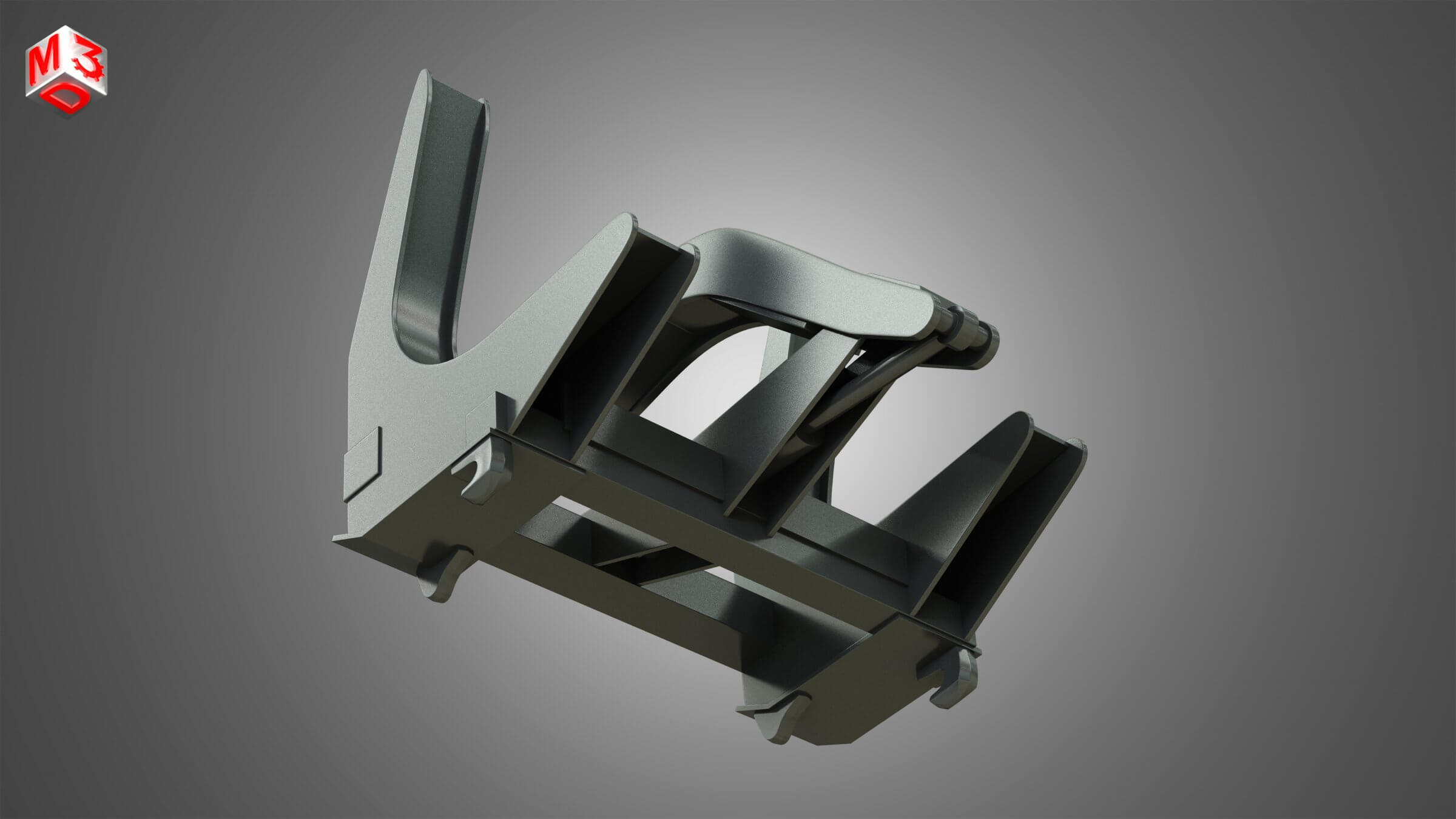 Log Fork - Stoll - Front Loader 3D Model by Markos3d