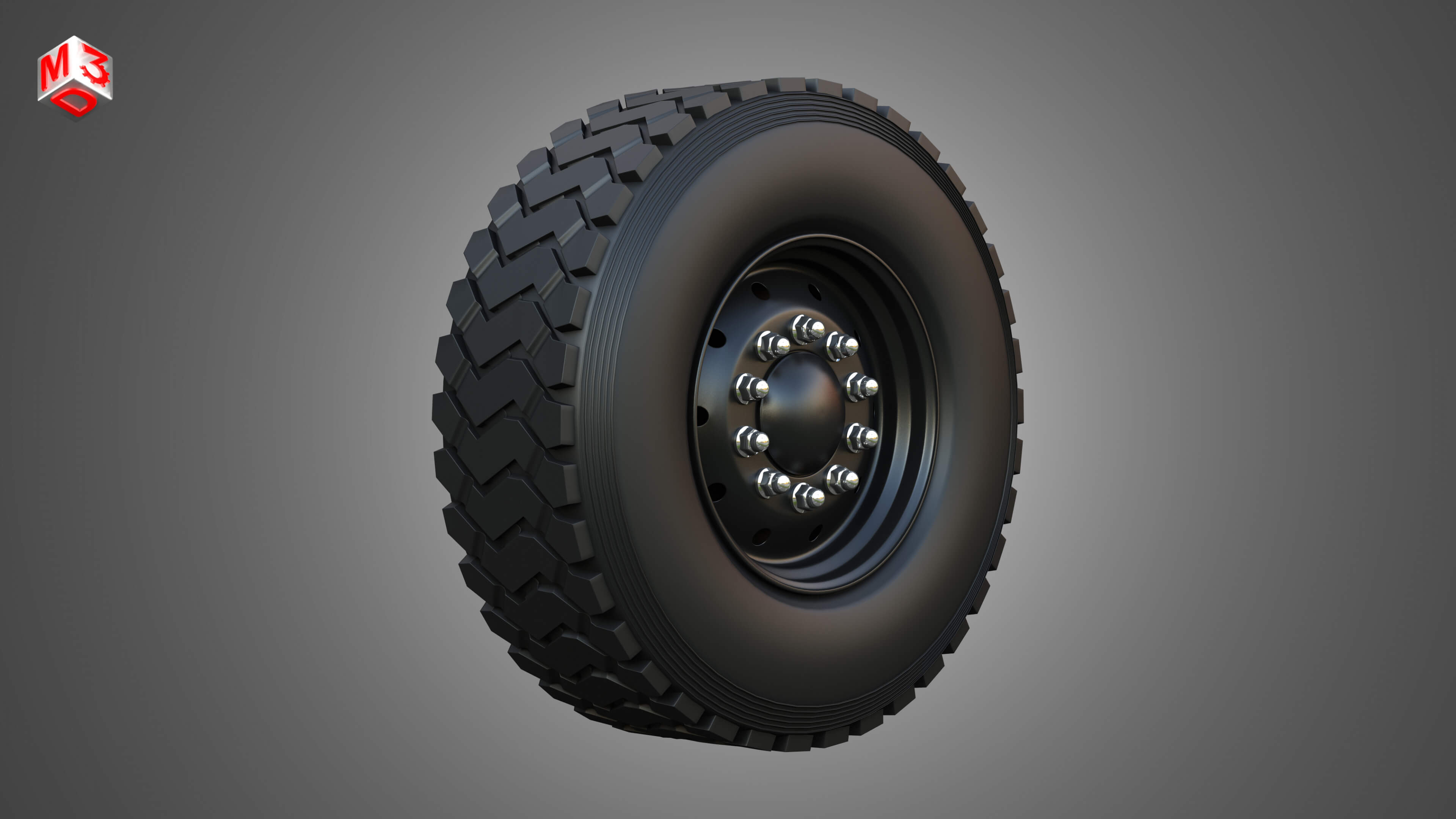 Markos Special Wheels and Tires Mswt -1 3D Model by Markos3d