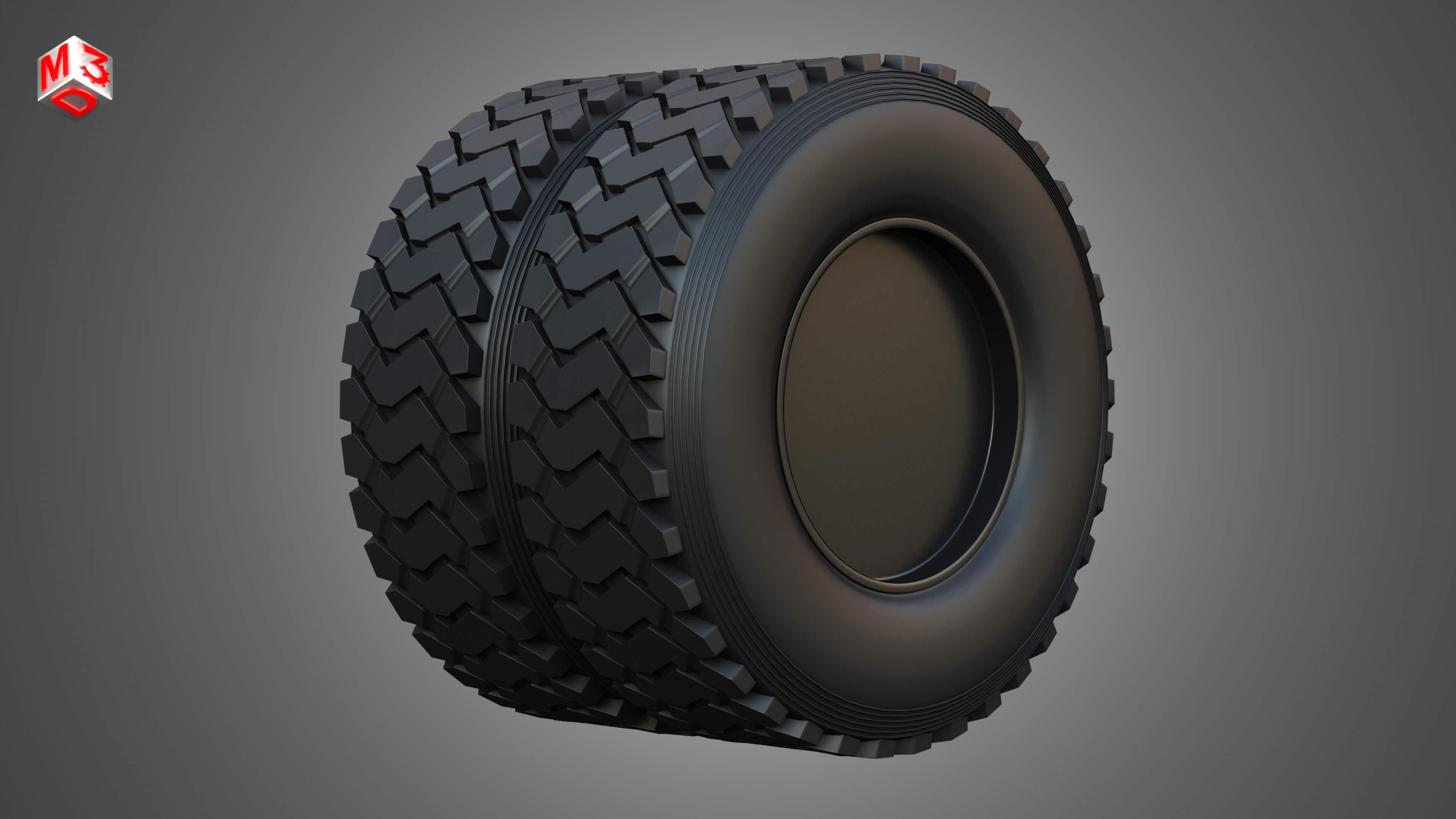 Markos Special Wheels and Tires Mswt -1 3D Model by Markos3d