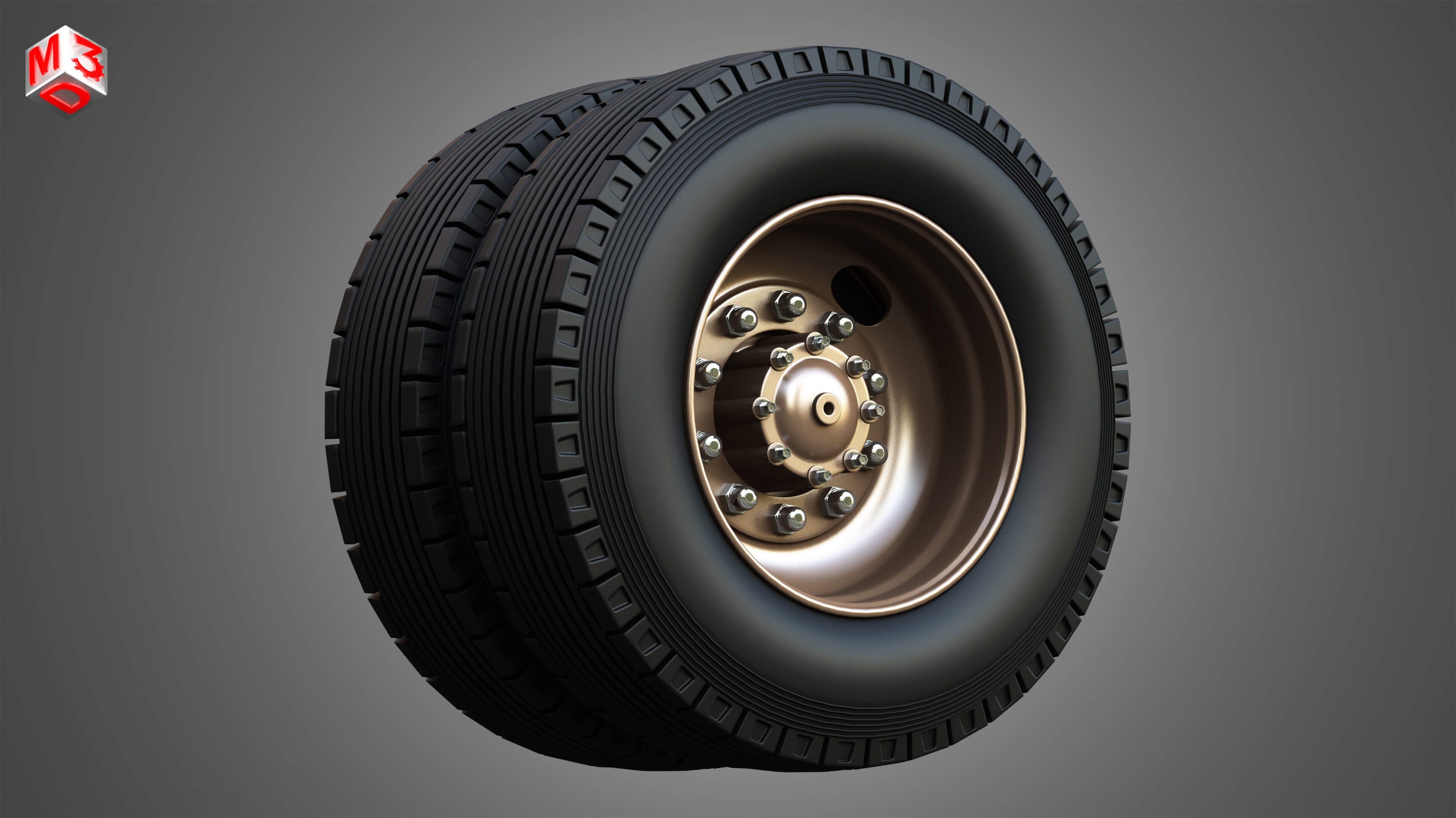 Markos Special Wheels and Tires Mswt -2 3D Model by Markos3d