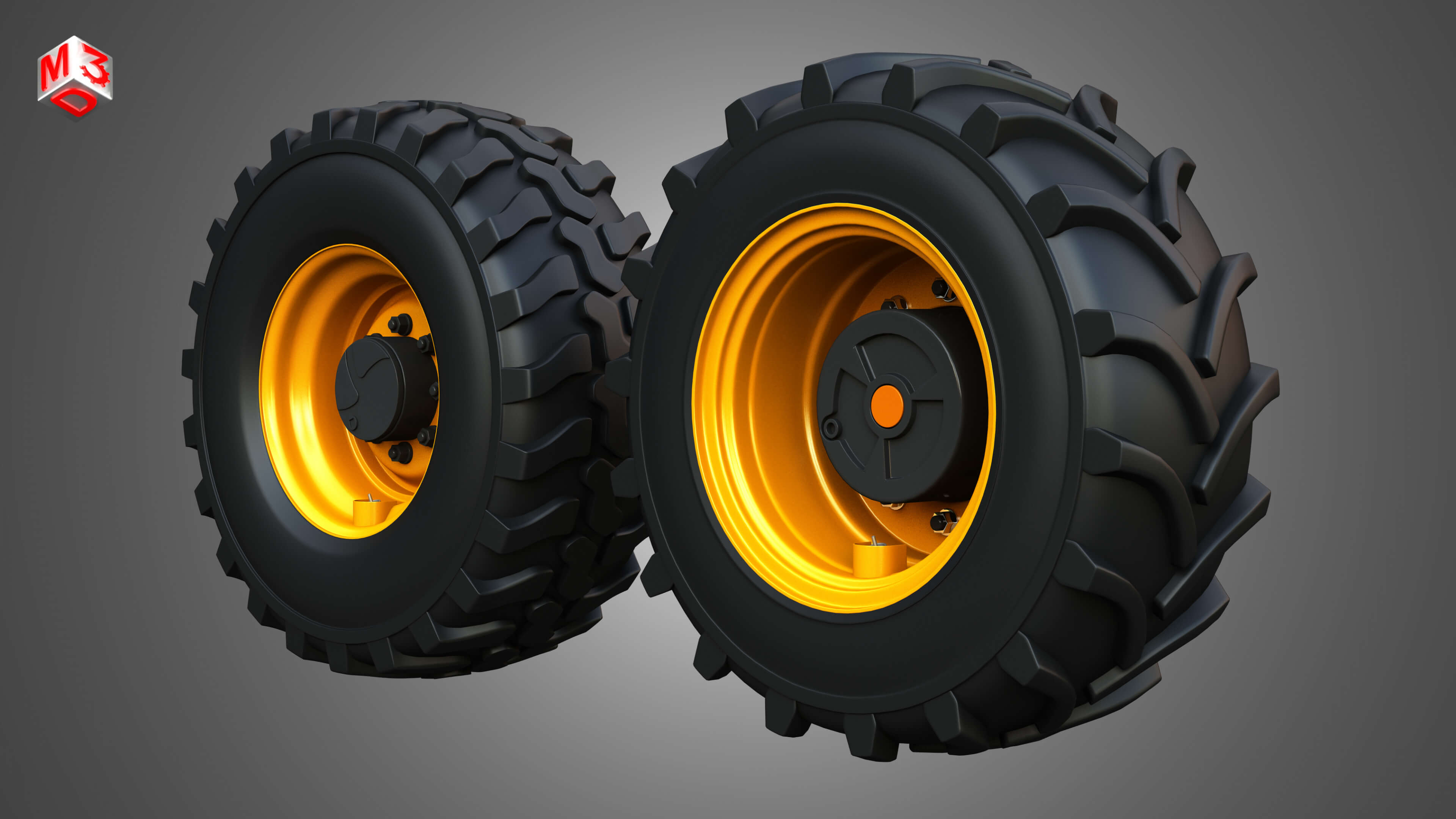 Markos Special Wheels and Tires Mswt -3 3D Model by Markos3d