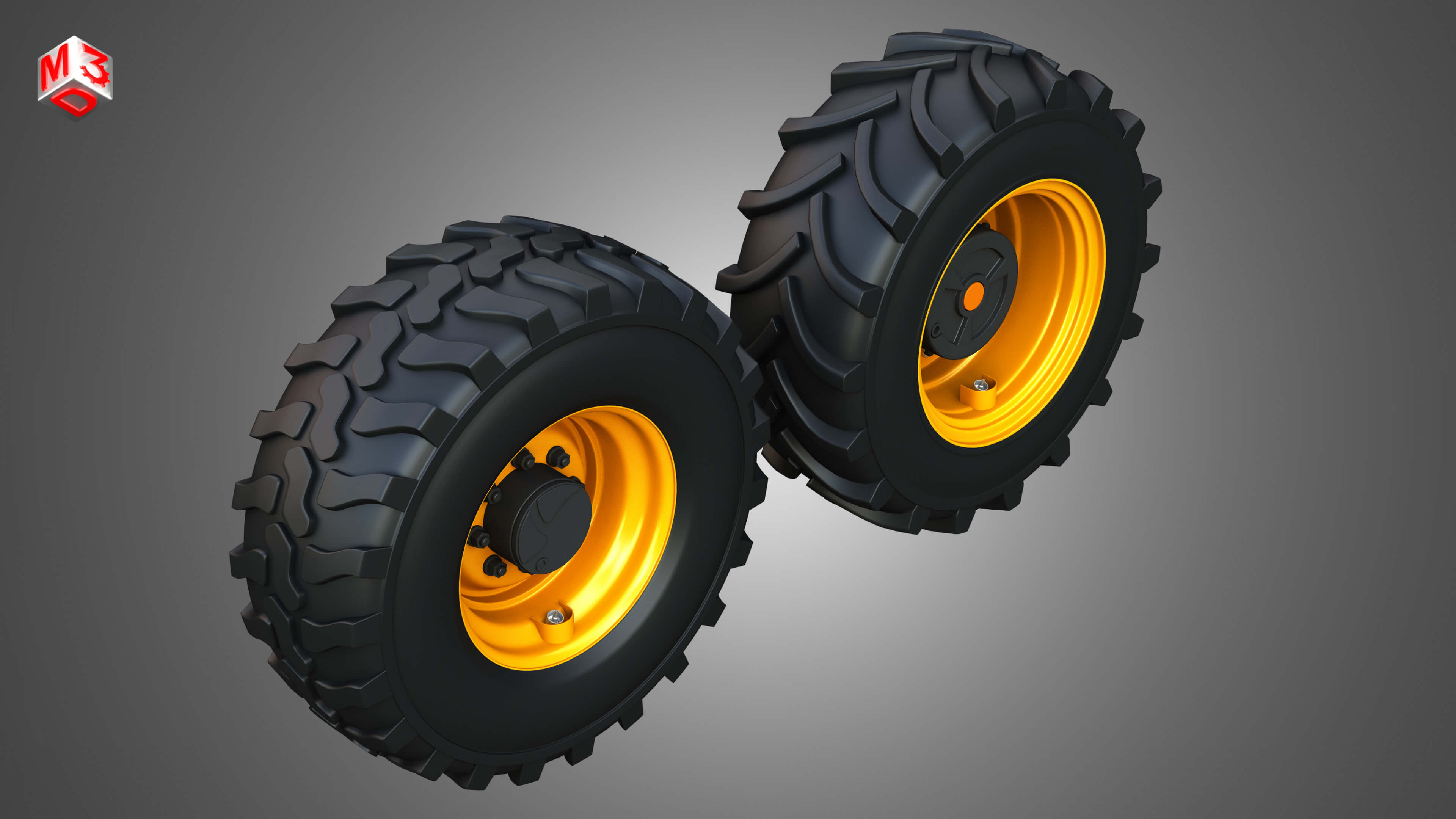 Markos Special Wheels and Tires Mswt -3 3D Model by Markos3d
