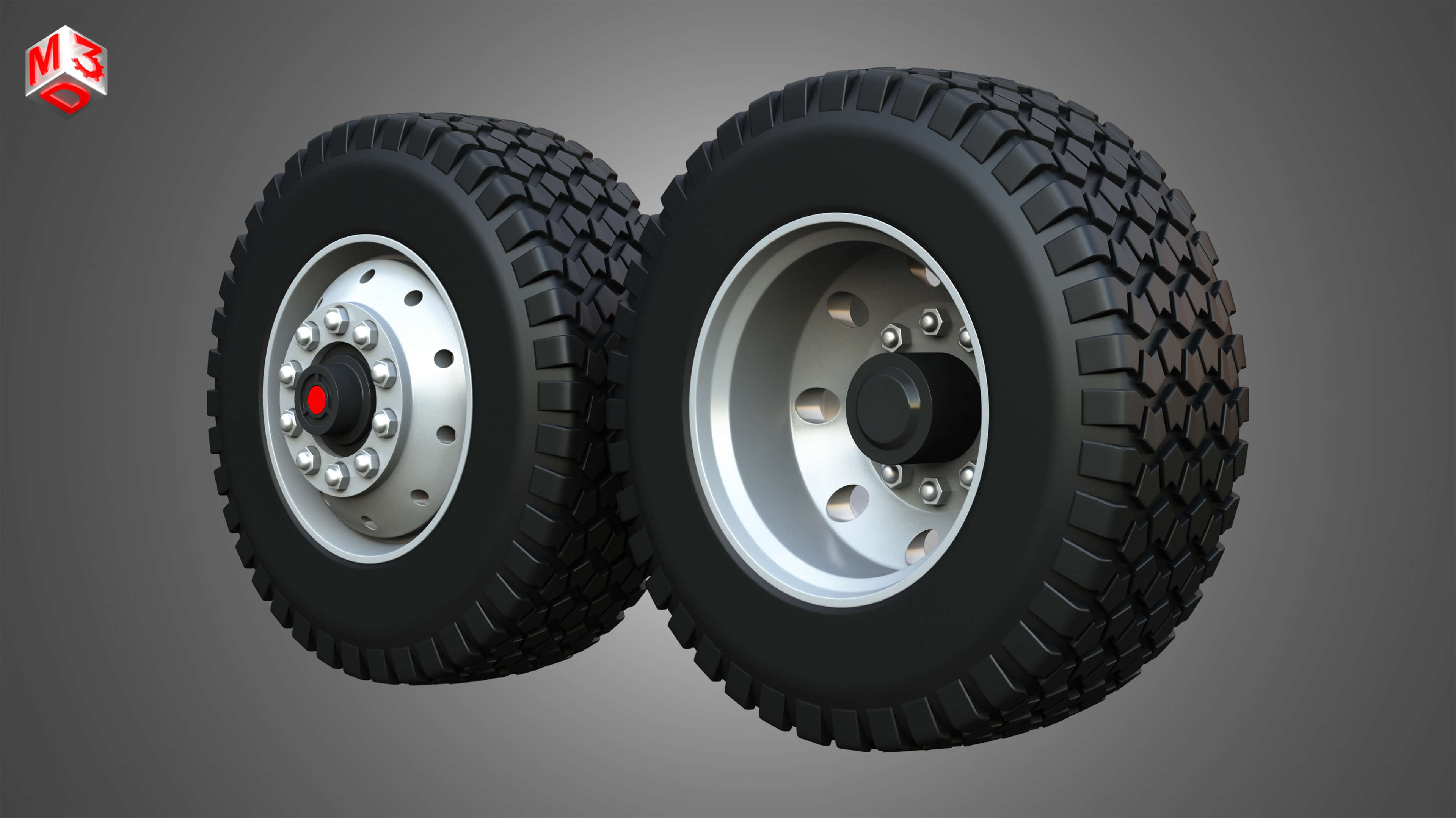 Markos Special Wheels and Tires Mswt -4 3D Model by Markos3d
