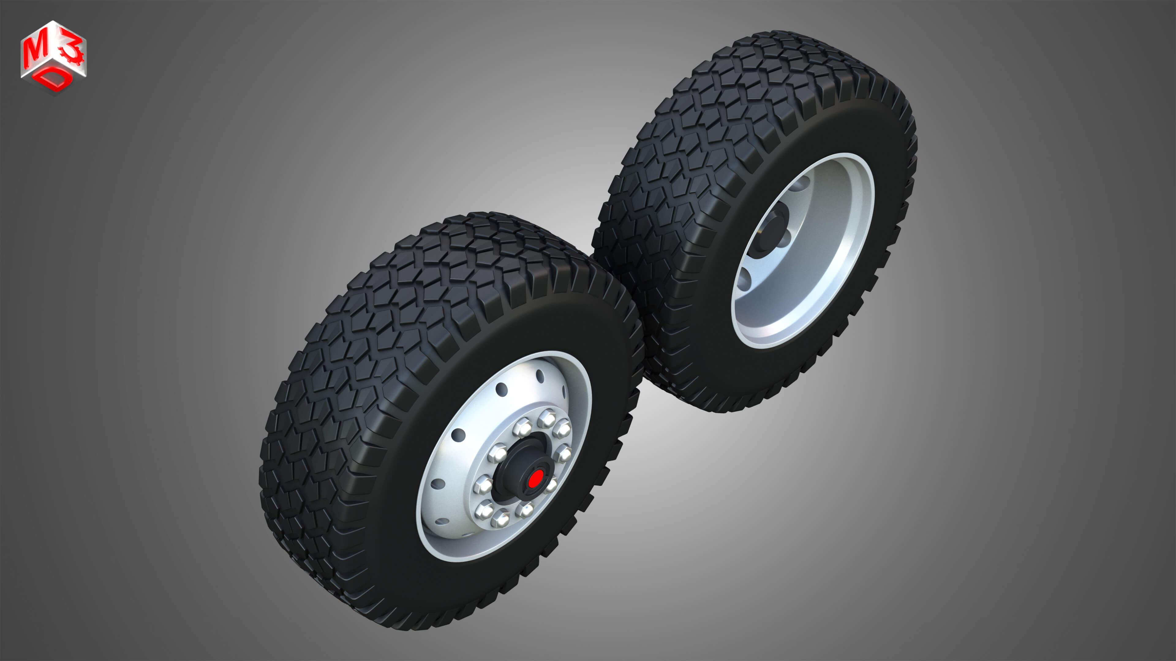 Markos Special Wheels and Tires Mswt -4 3D Model by Markos3d