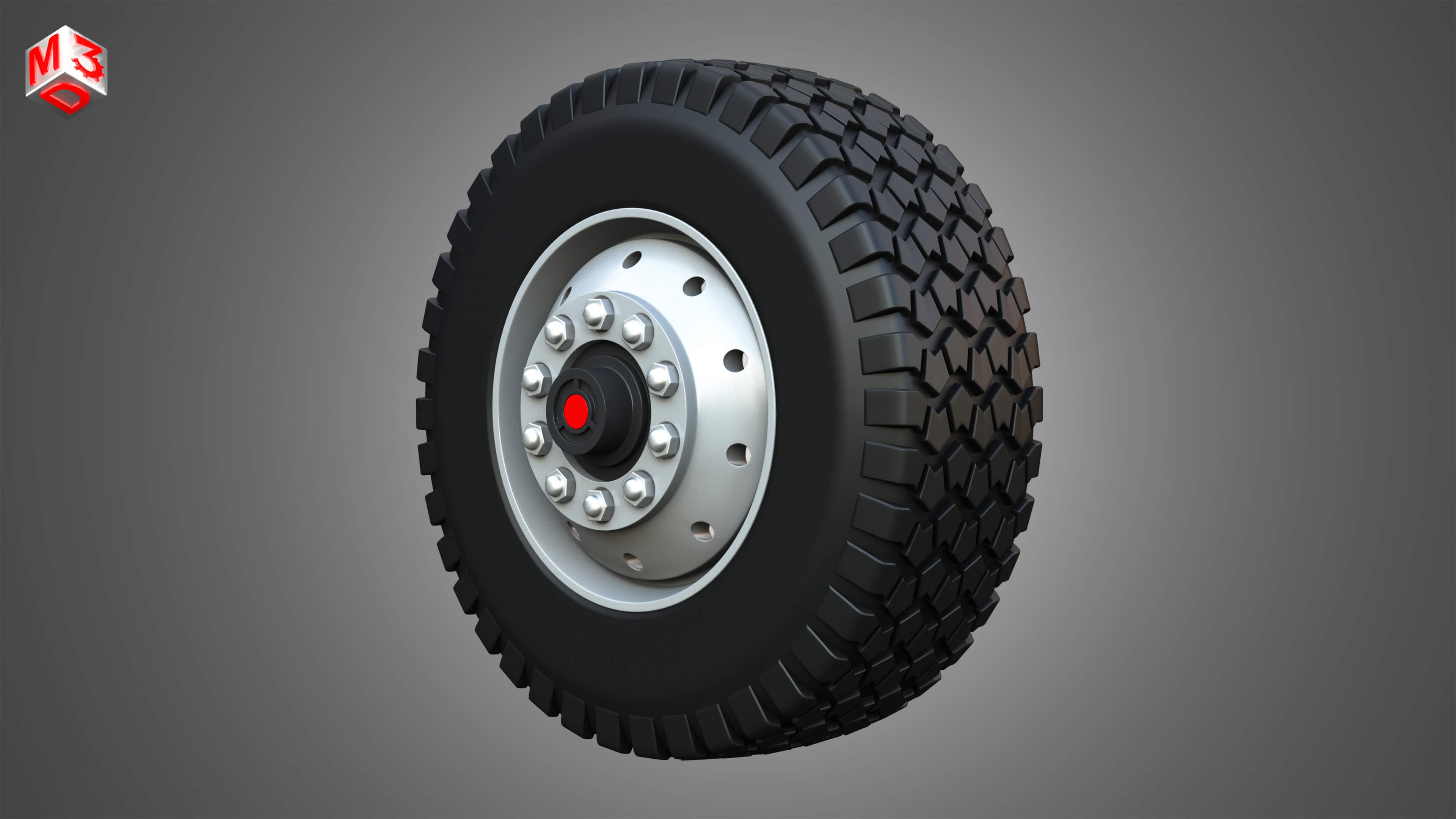 Markos Special Wheels and Tires Mswt -4 3D Model by Markos3d