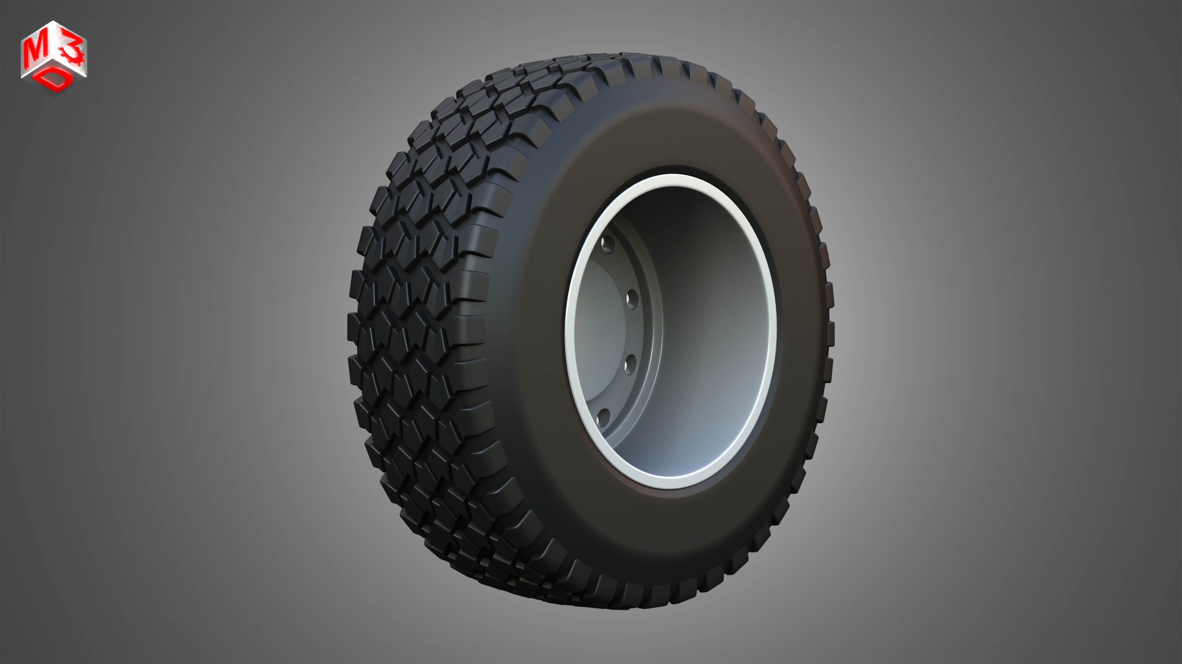 Markos Special Wheels and Tires Mswt -4 3D Model by Markos3d
