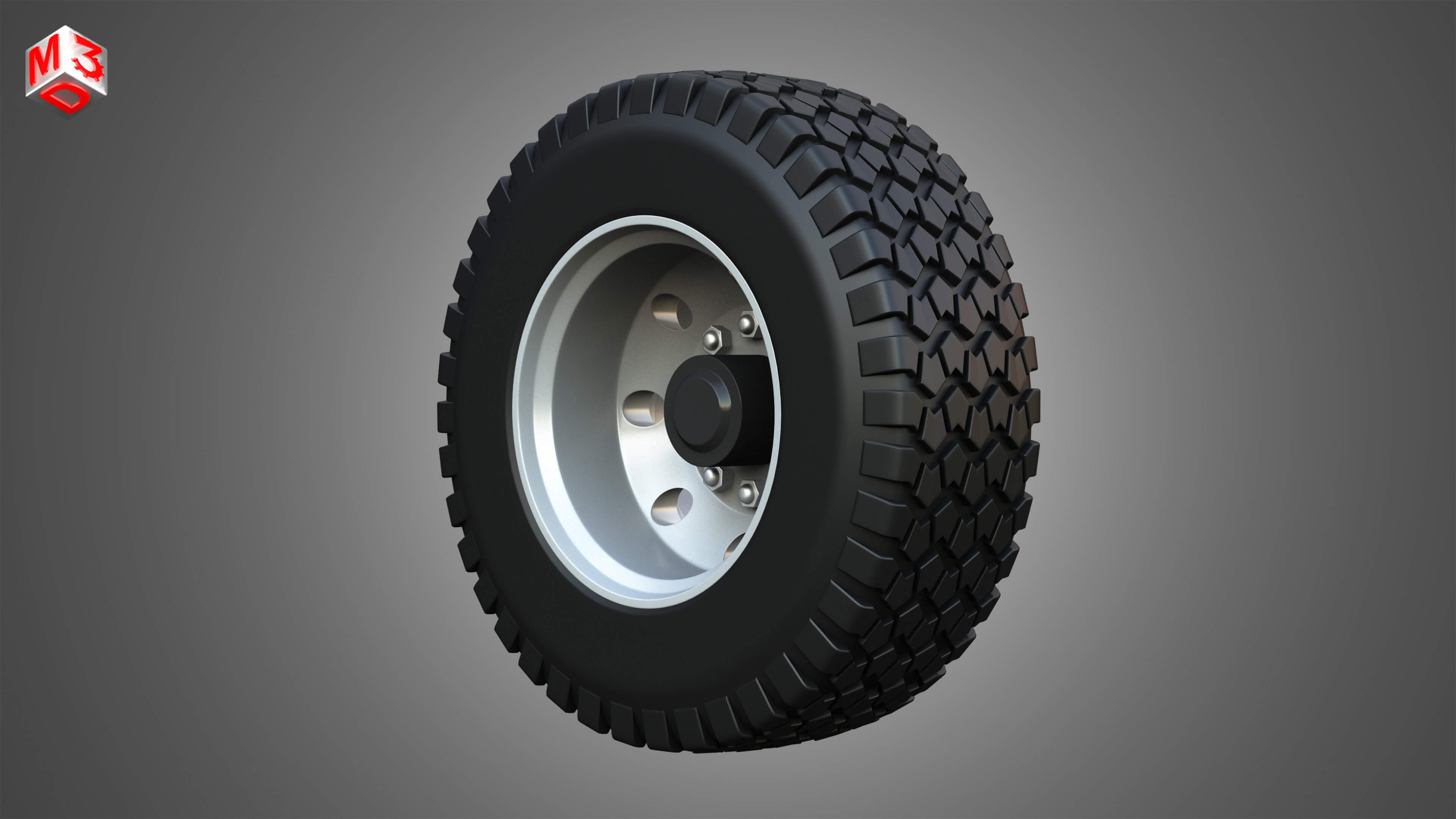 Markos Special Wheels and Tires Mswt -4 3D Model by Markos3d