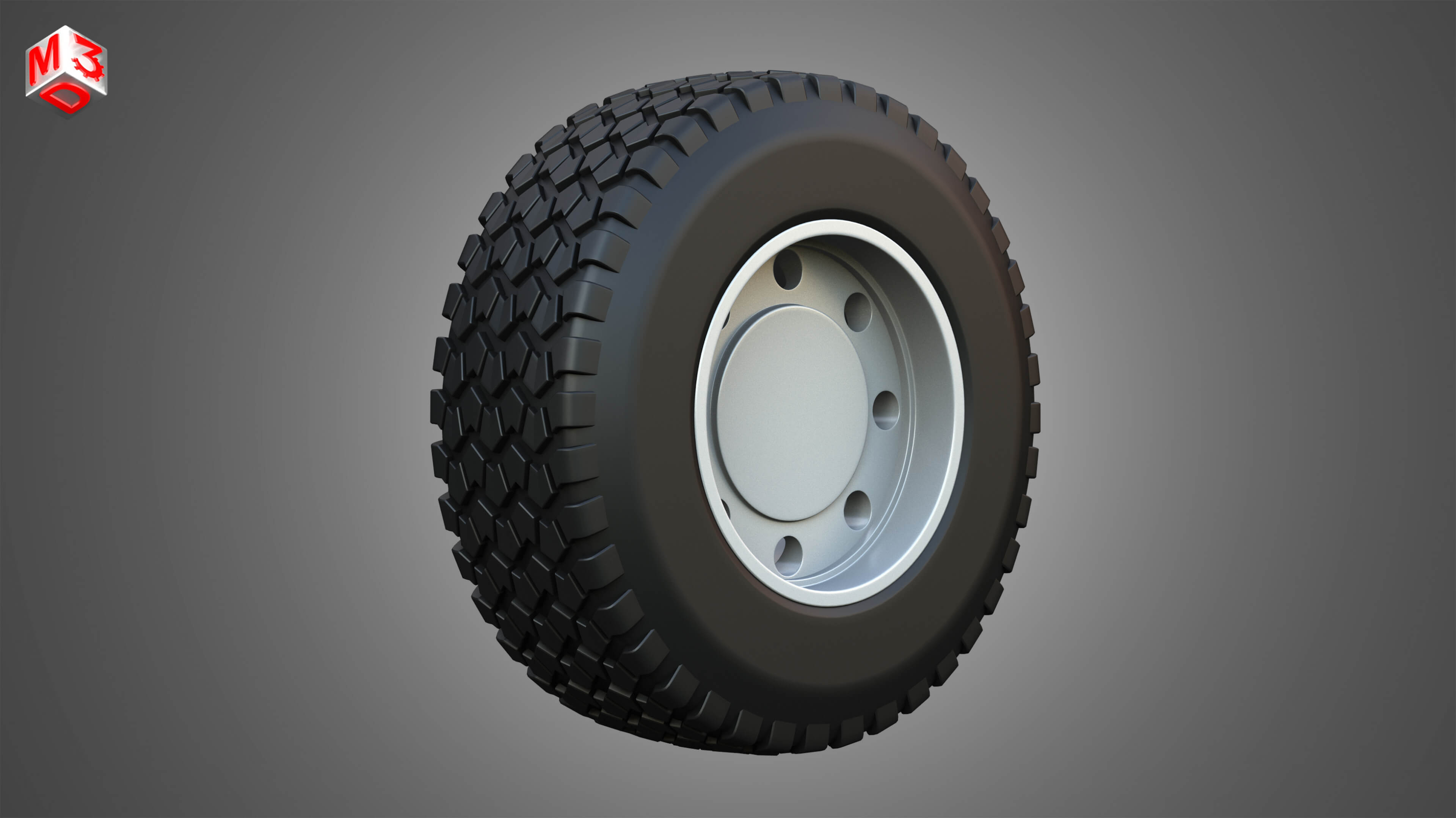 Markos Special Wheels and Tires Mswt -4 3D Model by Markos3d