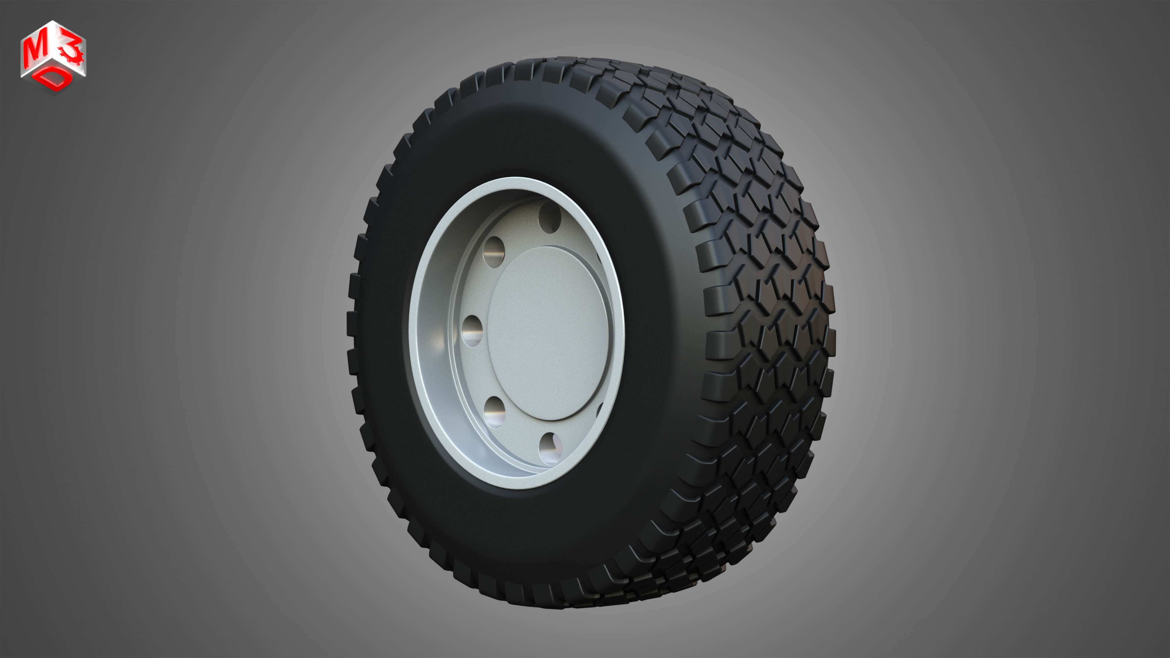 Markos Special Wheels and Tires Mswt -4 3D Model by Markos3d