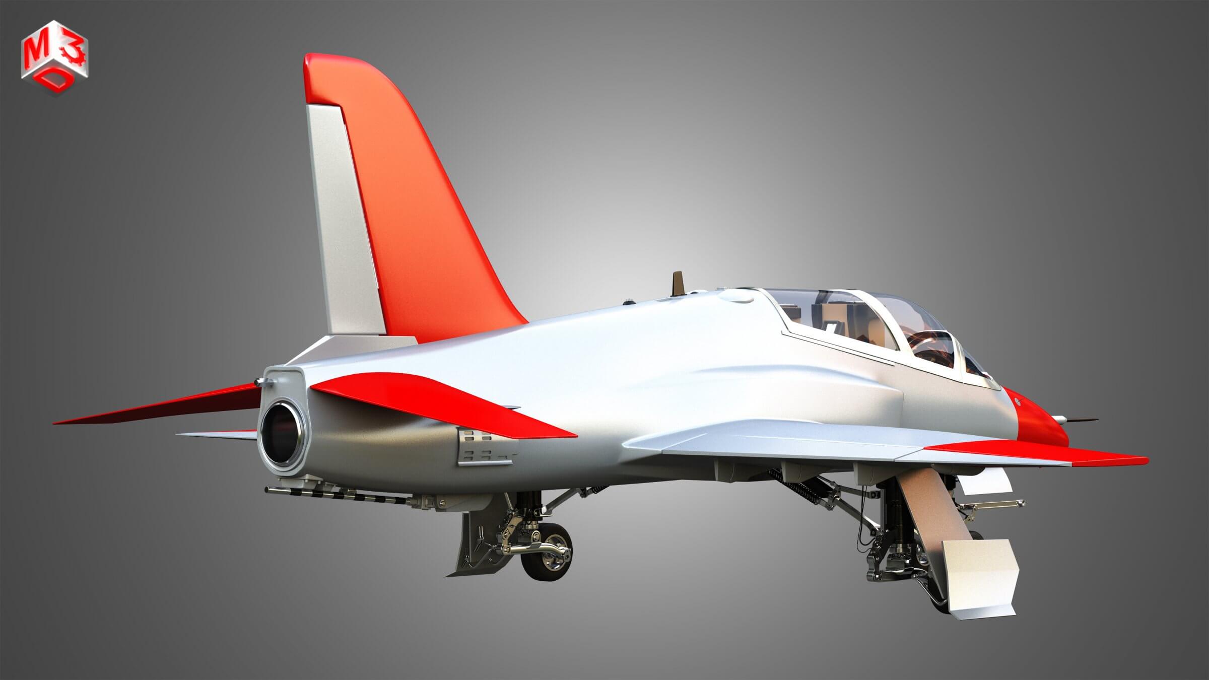 McDonnell Douglas T-45 3D Model by Markos3d