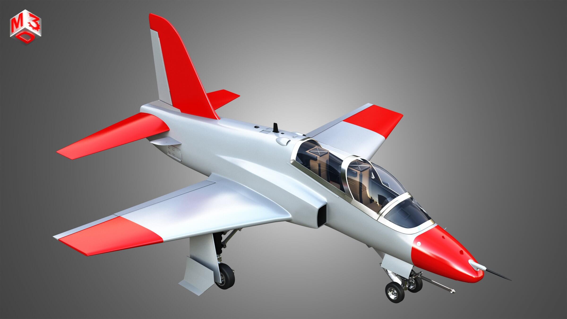 McDonnell Douglas T-45 3D Model by Markos3d