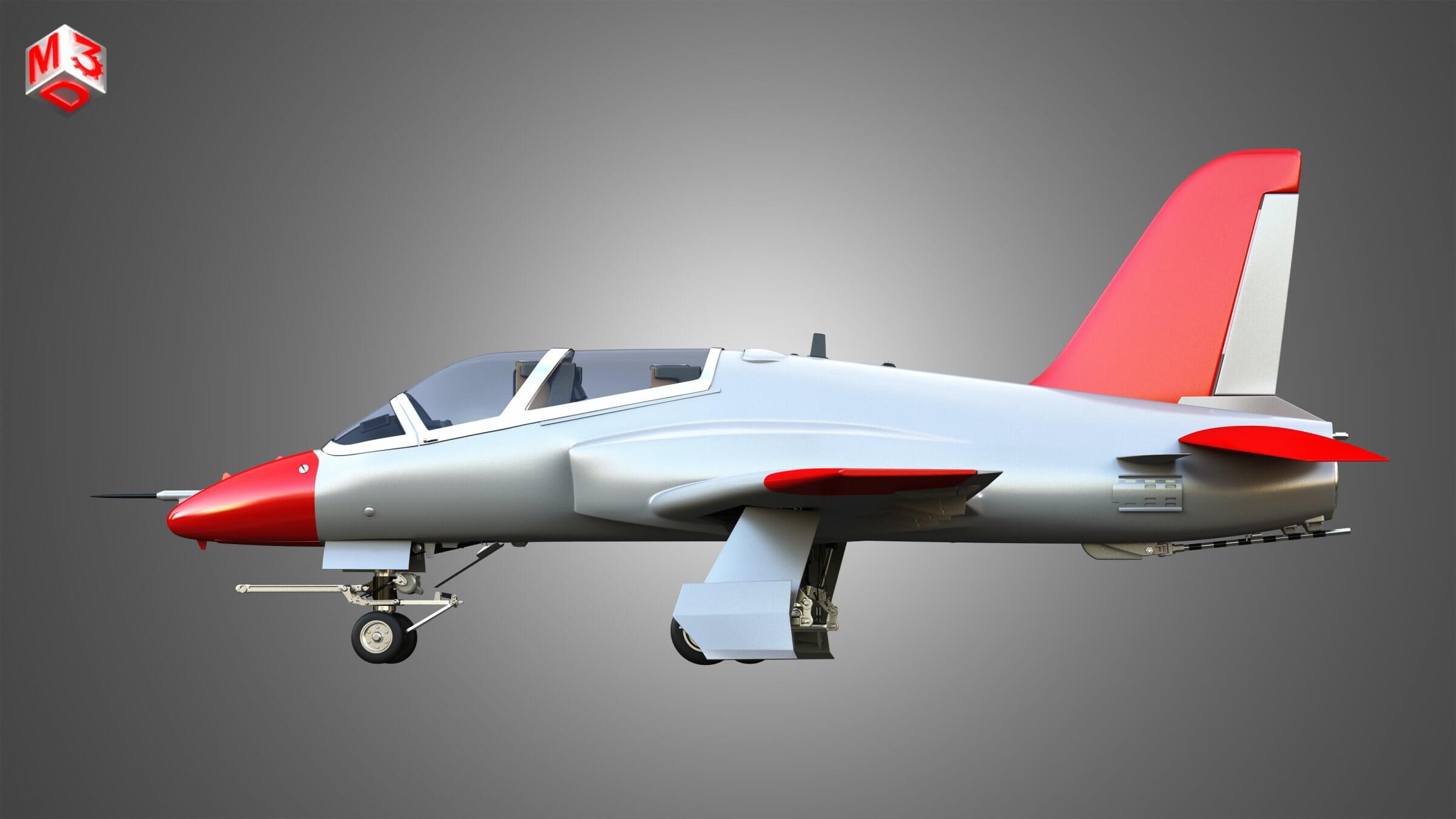 McDonnell Douglas T-45 3D Model by Markos3d