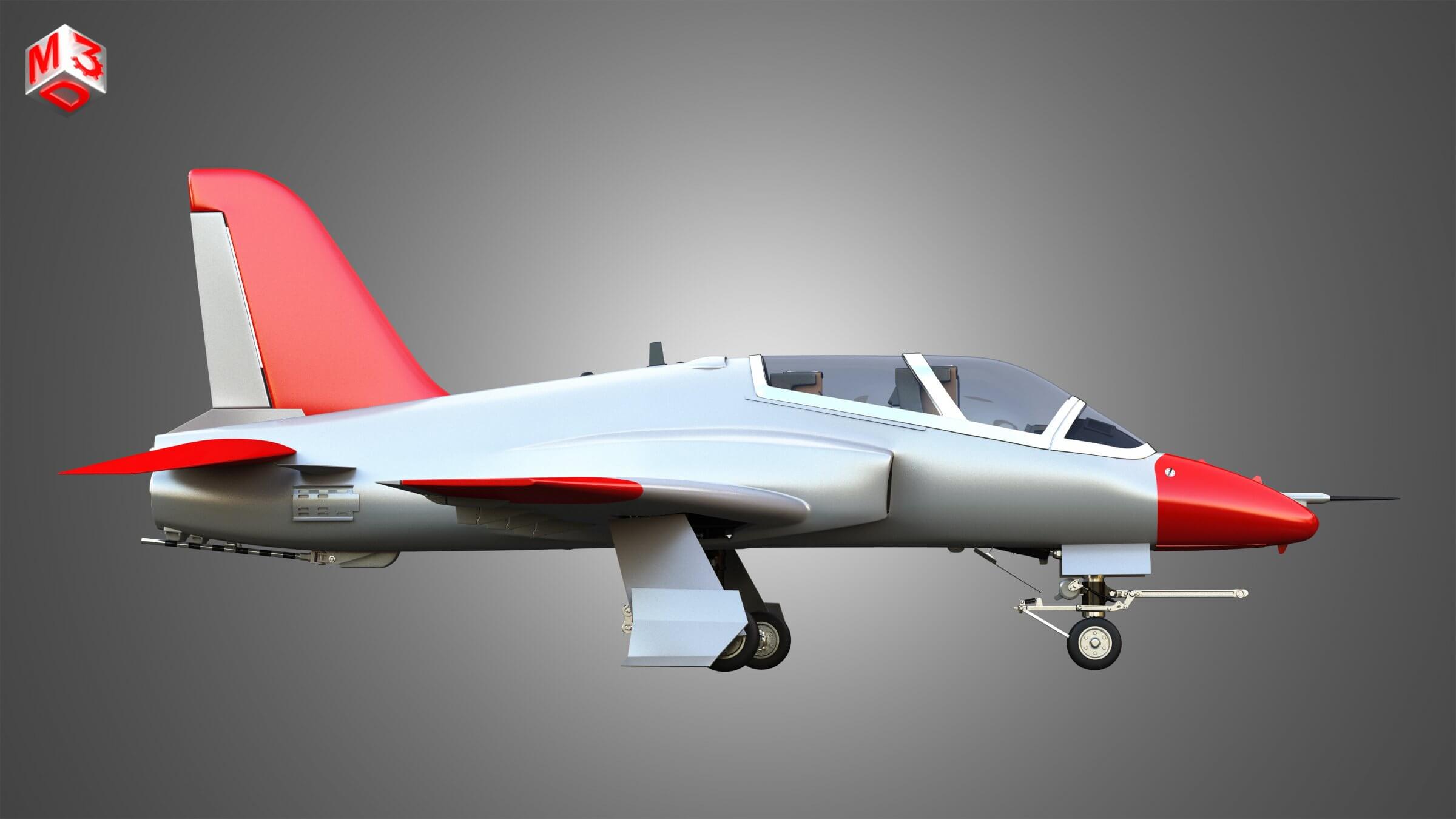 McDonnell Douglas T-45 3D Model by Markos3d