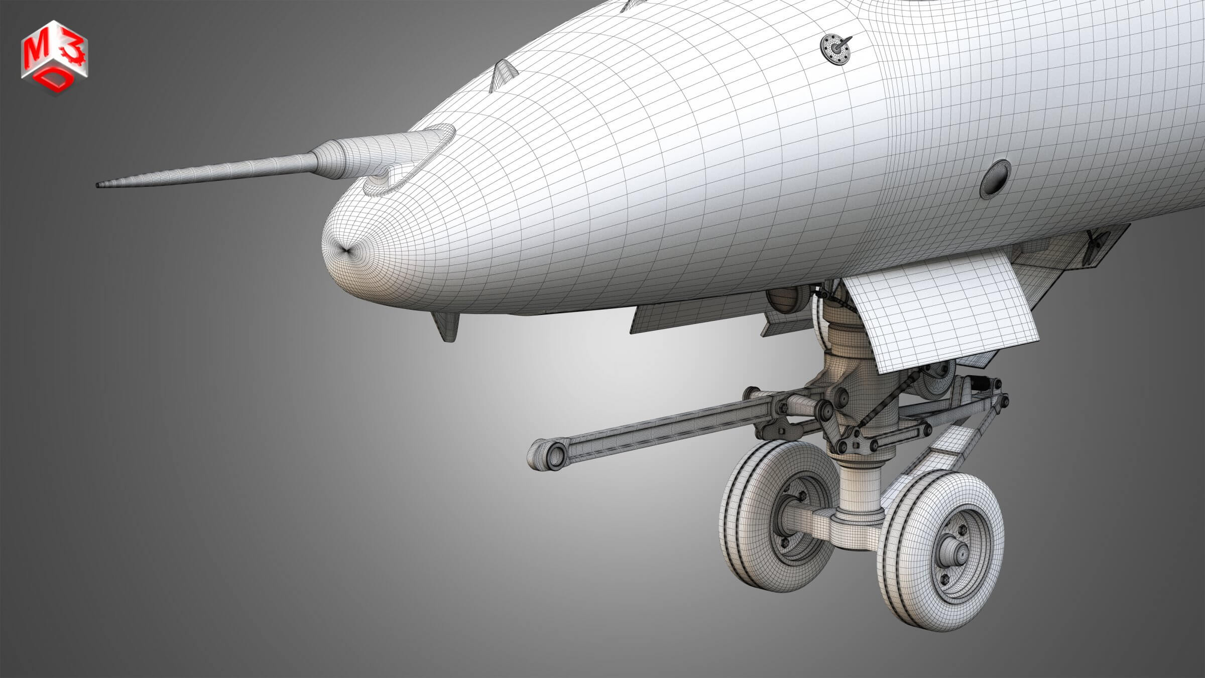 McDonnell Douglas T-45 3D Model by Markos3d