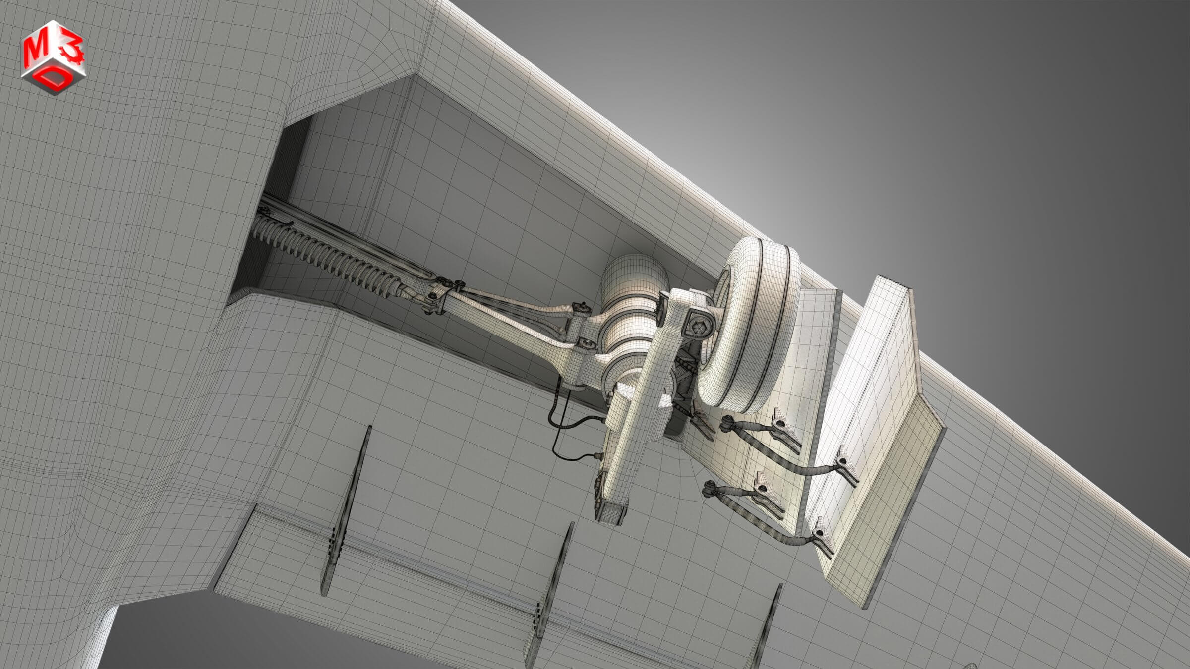 McDonnell Douglas T-45 3D Model by Markos3d