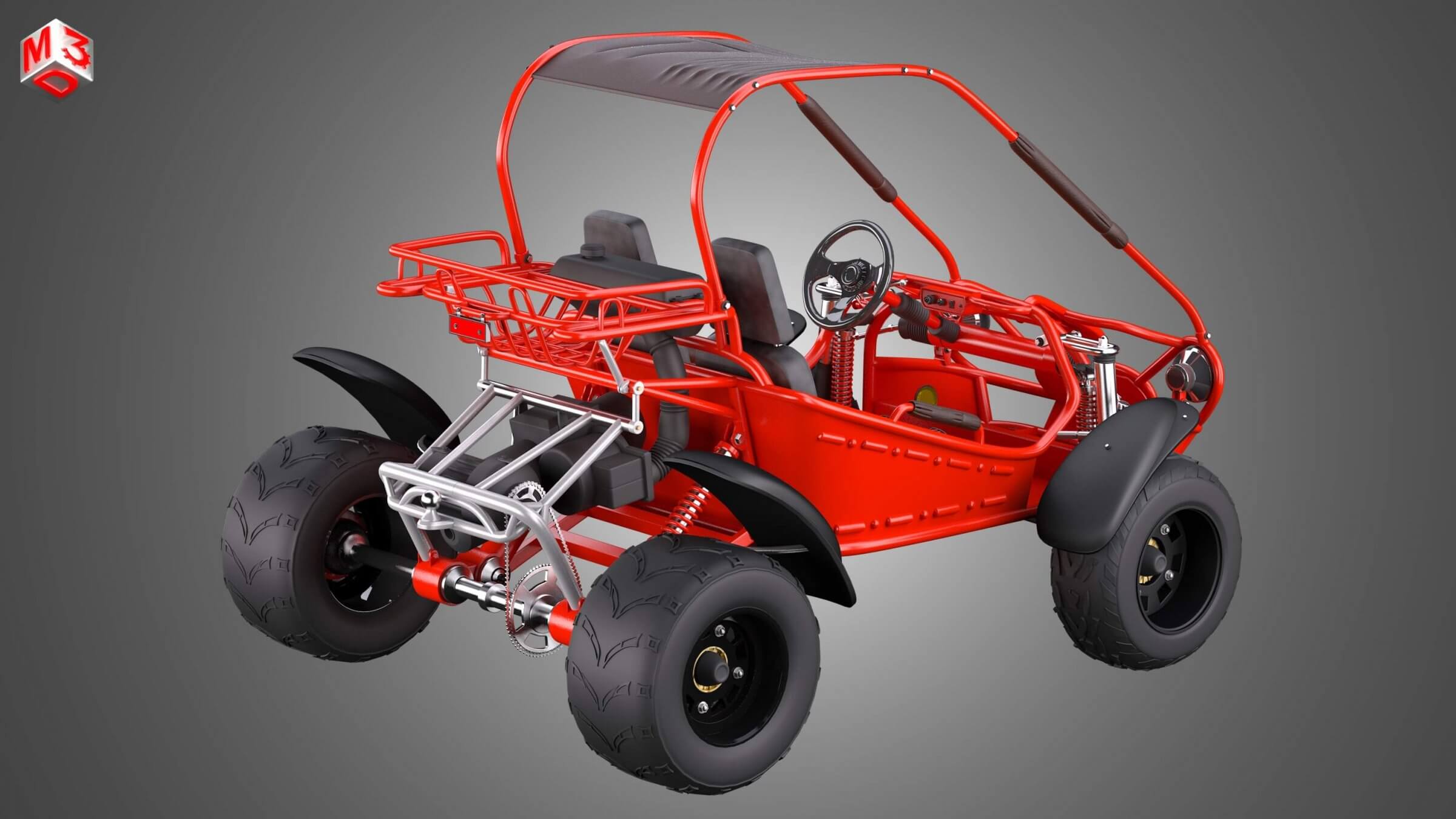 Off Road Buggy - 3D Model by Markos3d