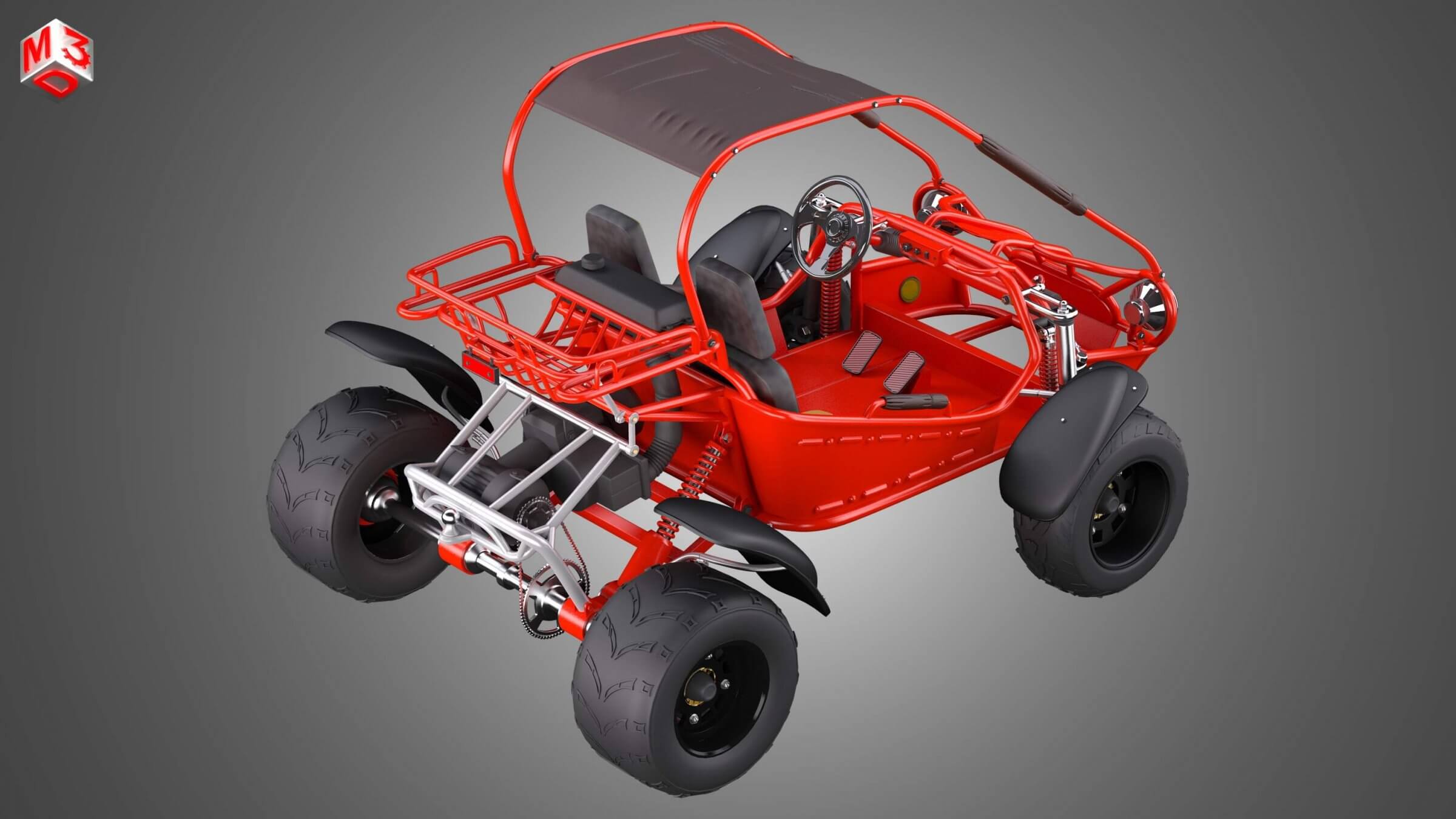 Off Road Buggy - 3D Model by Markos3d