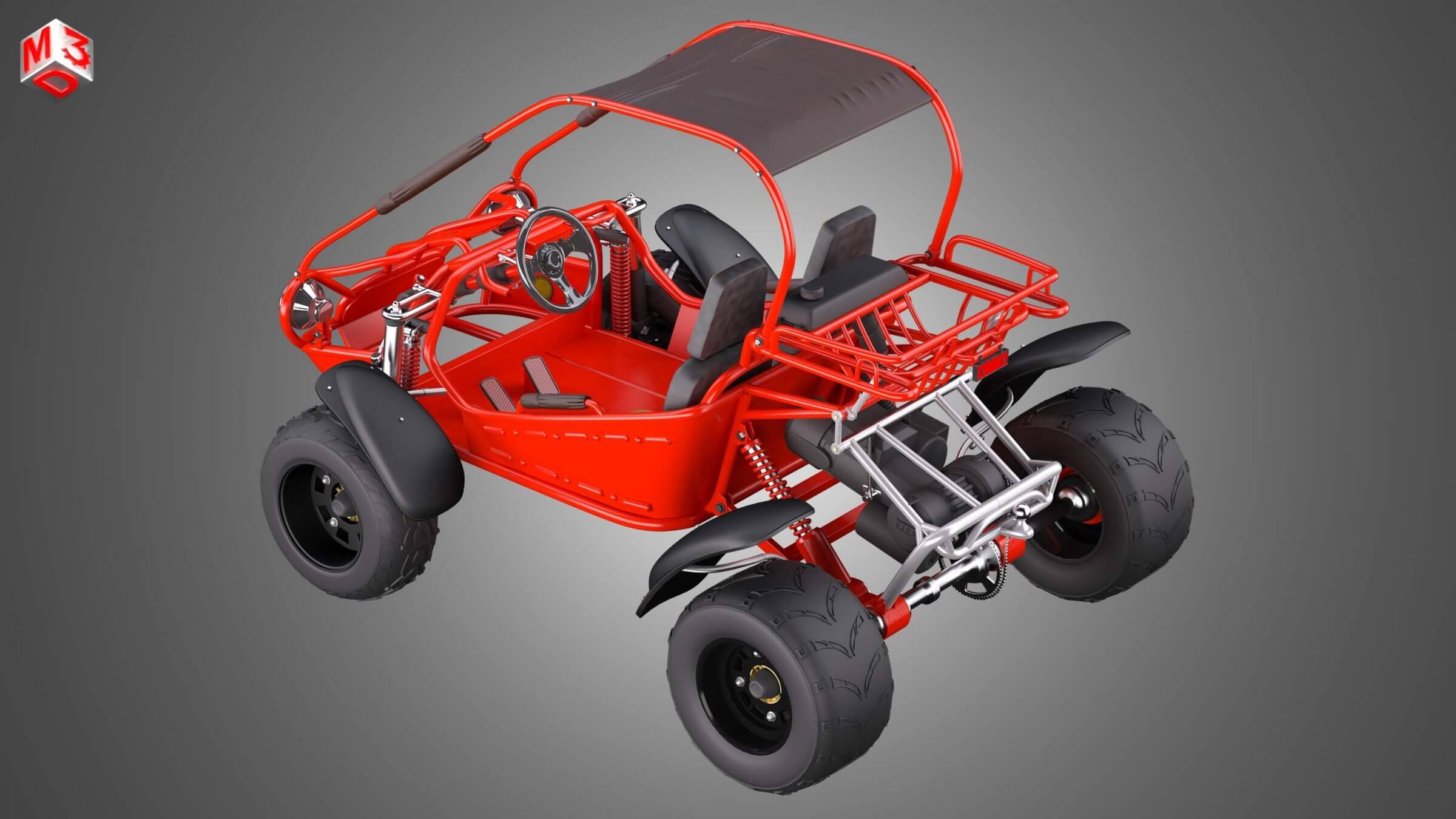 Off Road Buggy - 3D Model by Markos3d
